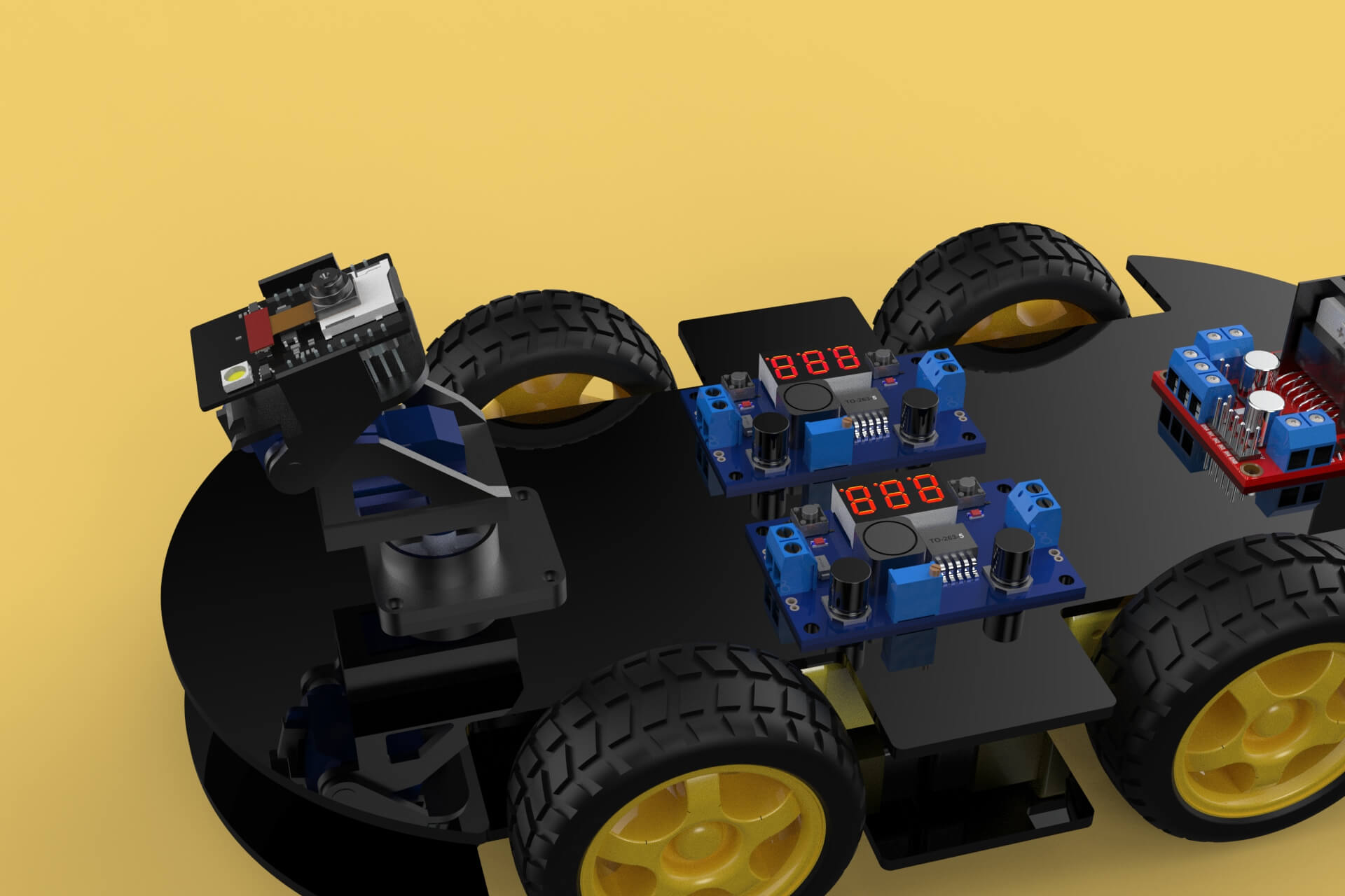 Surveillance Robot Camera Security Smart Patrol Autonomous 3d Model By Surf3d