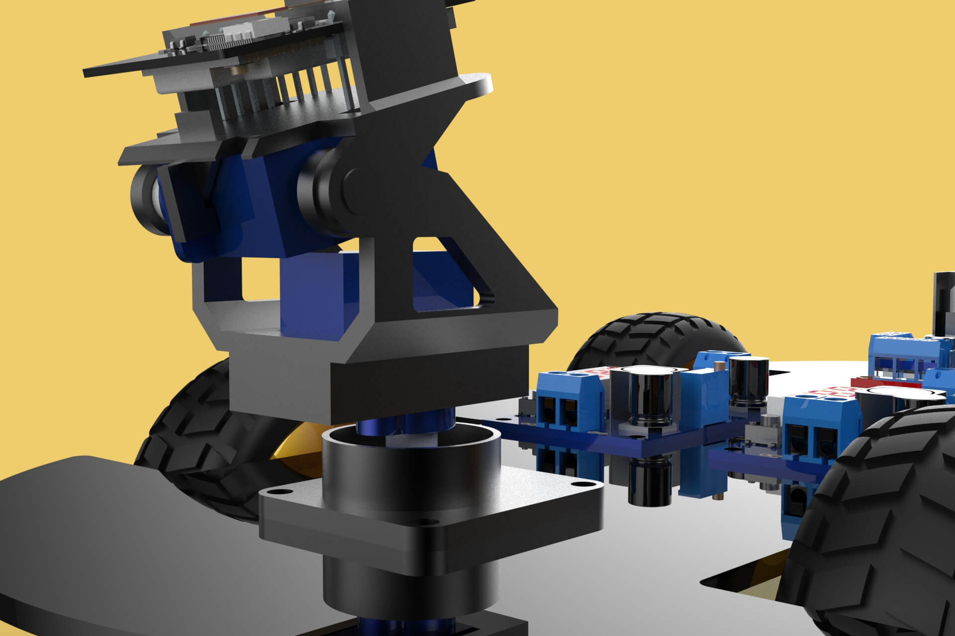 Surveillance Robot Camera Security Smart Patrol Autonomous 3d Model By Surf3d