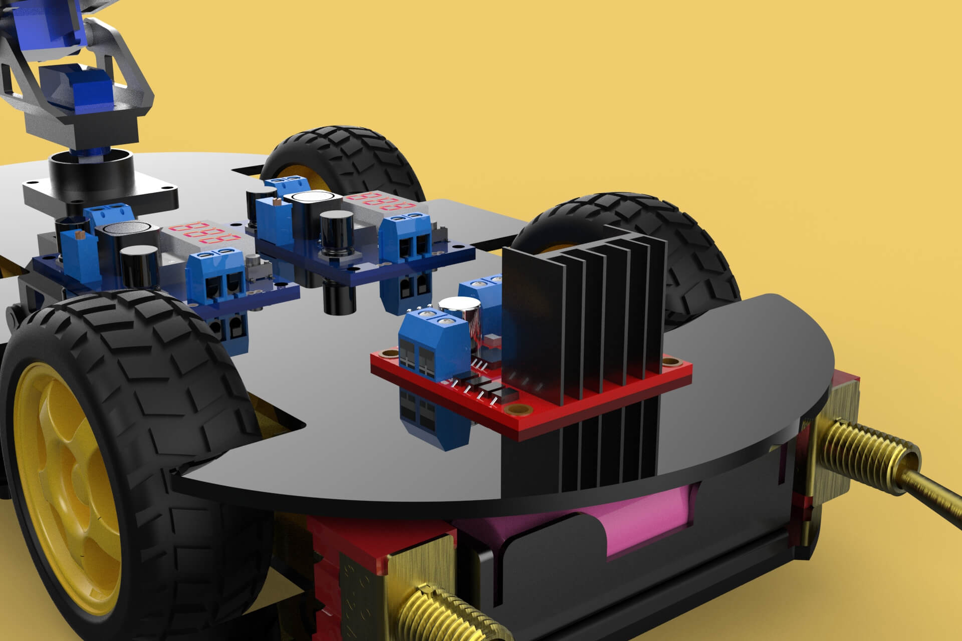 Surveillance Robot Camera Security Smart Patrol Autonomous 3d Model By Surf3d