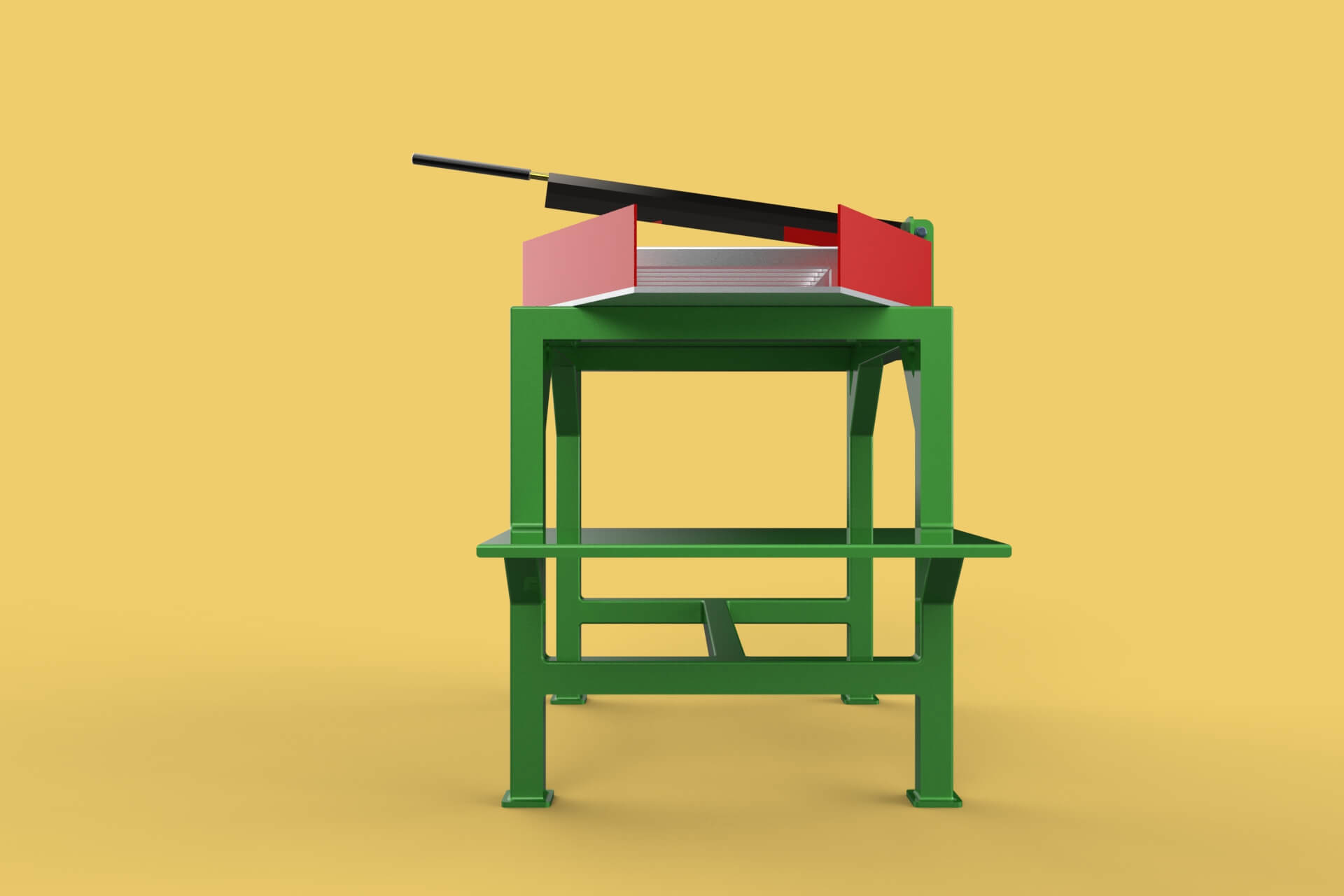 Table Lever Handle Coconut Peeler Tool Splitter Cut Divider - 3D Model ...