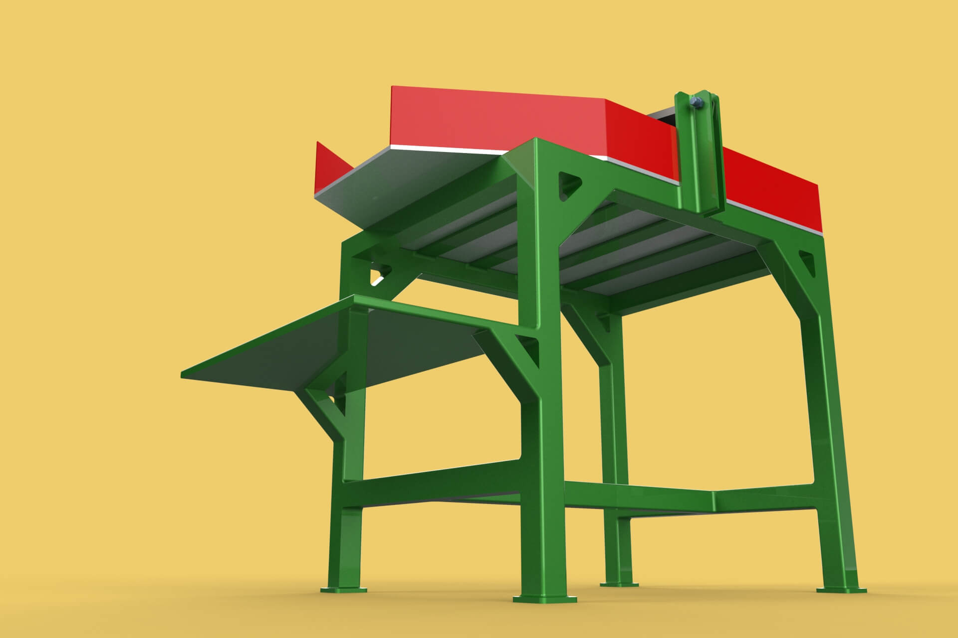 Table Lever Handle Coconut Peeler Tool Splitter Cut Divider - 3D Model ...