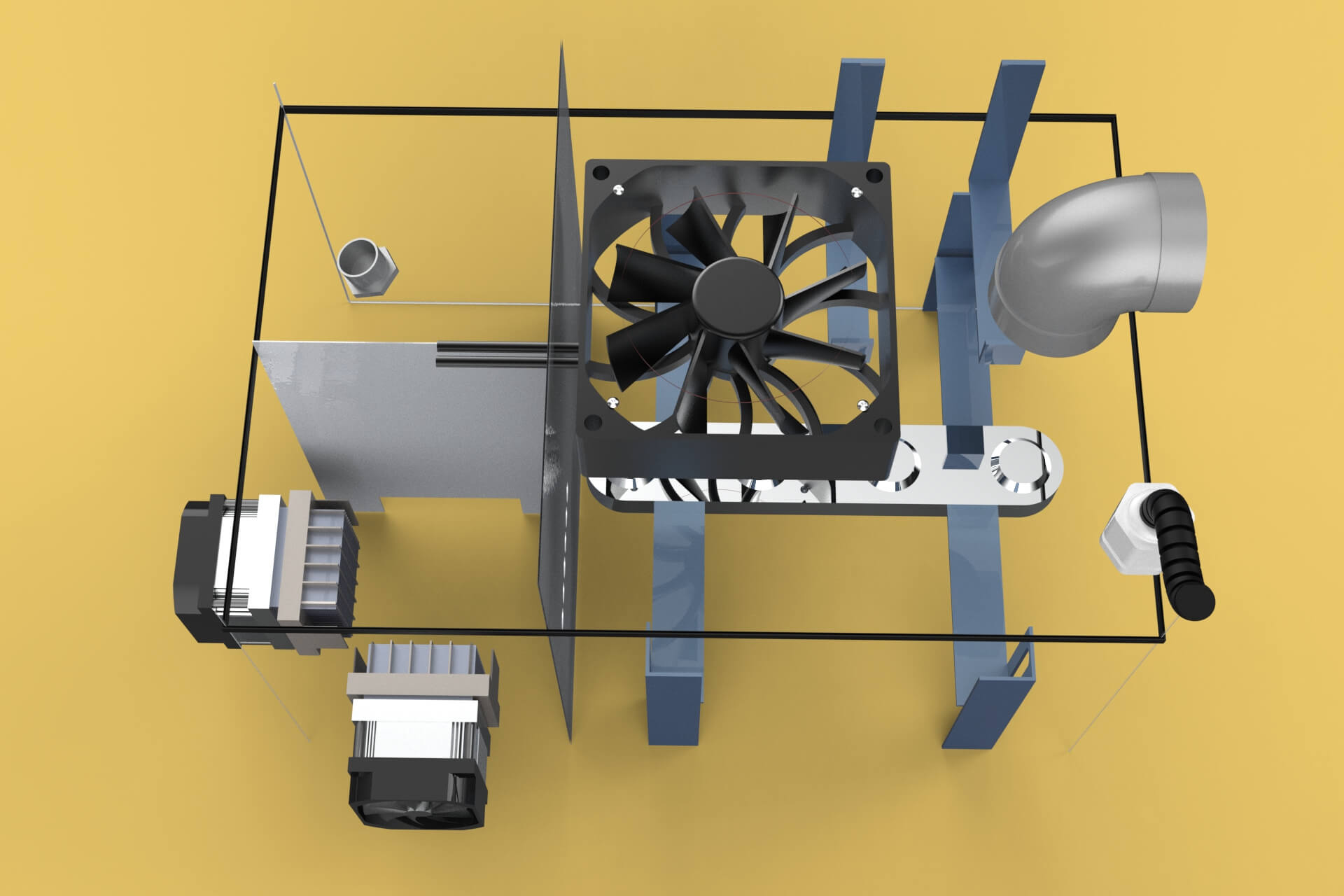 Temperature Cooling Ultrasonic Mist Humidifier Fog Farming - 3D Model ...