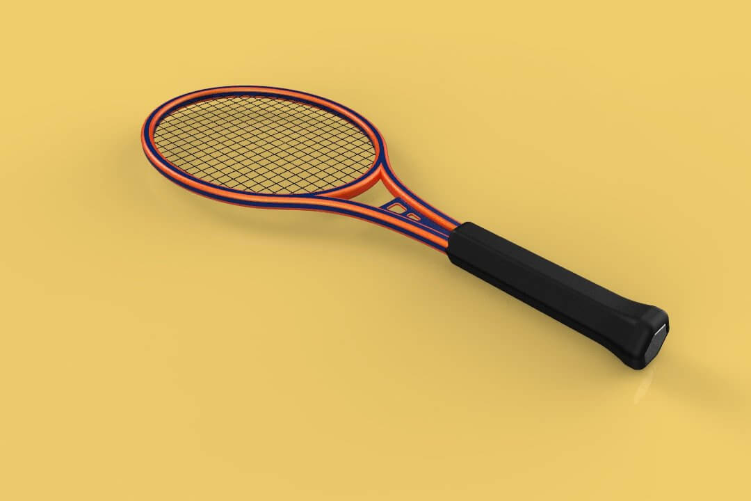 Tennis Racquet - 3D Model by surf3d