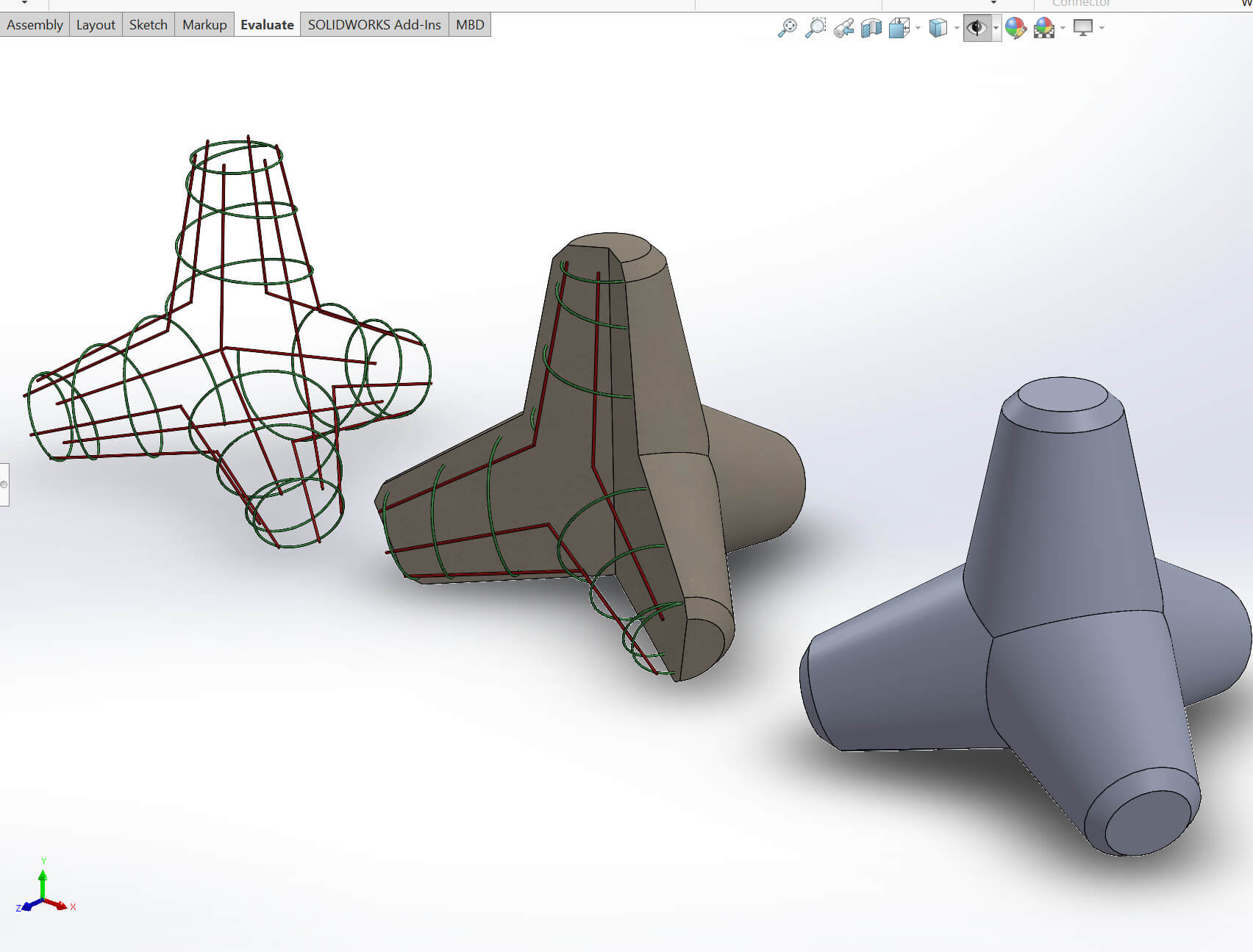 Tetrapod Break Water - 3D Model by surf3d
