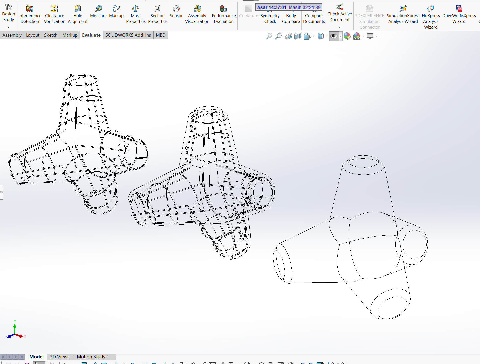 Tetrapod Break Water - 3D Model by surf3d