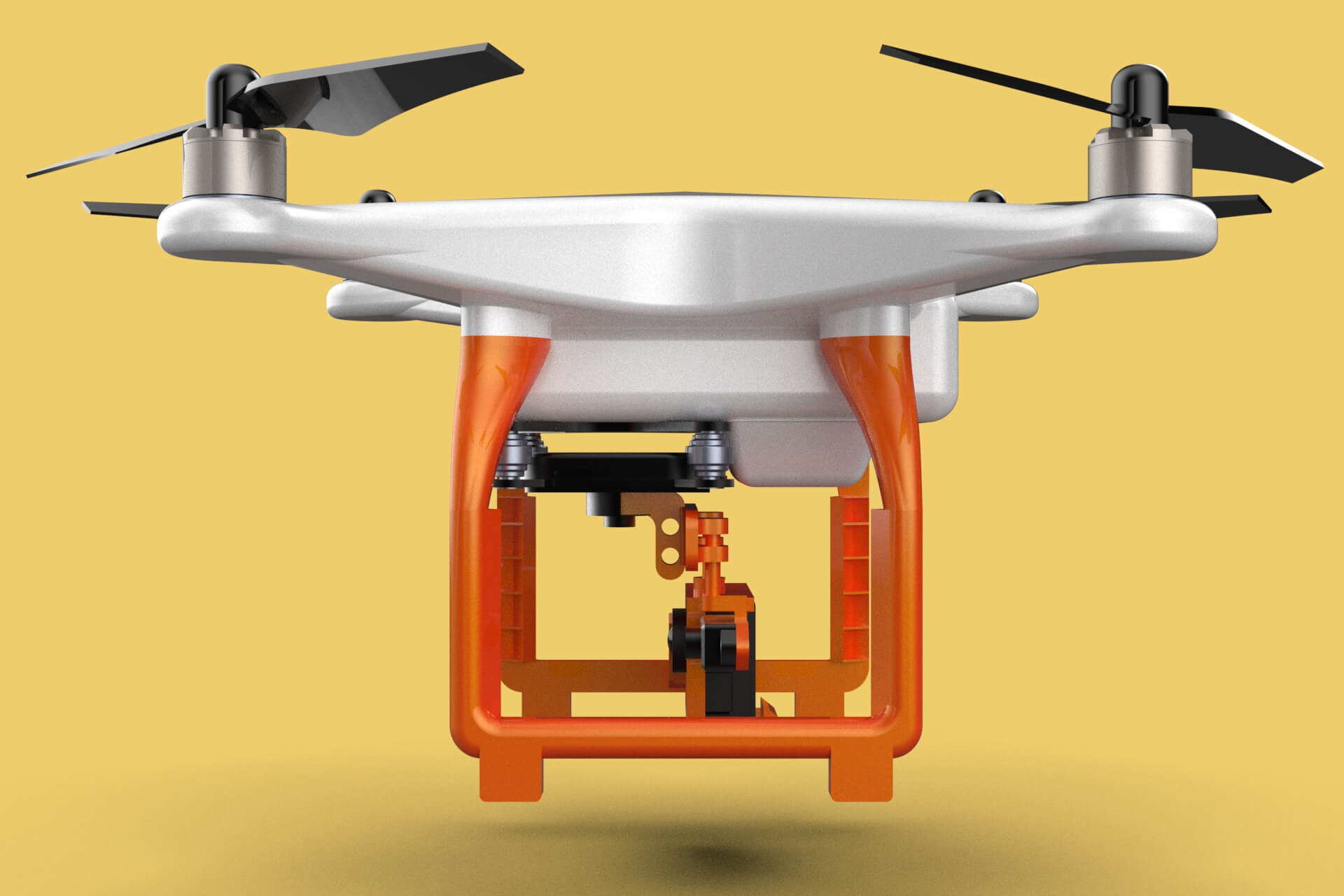 UAV Lidar Drone Quadcopter Scanner Surveying Explore Mapping - 3D Model ...