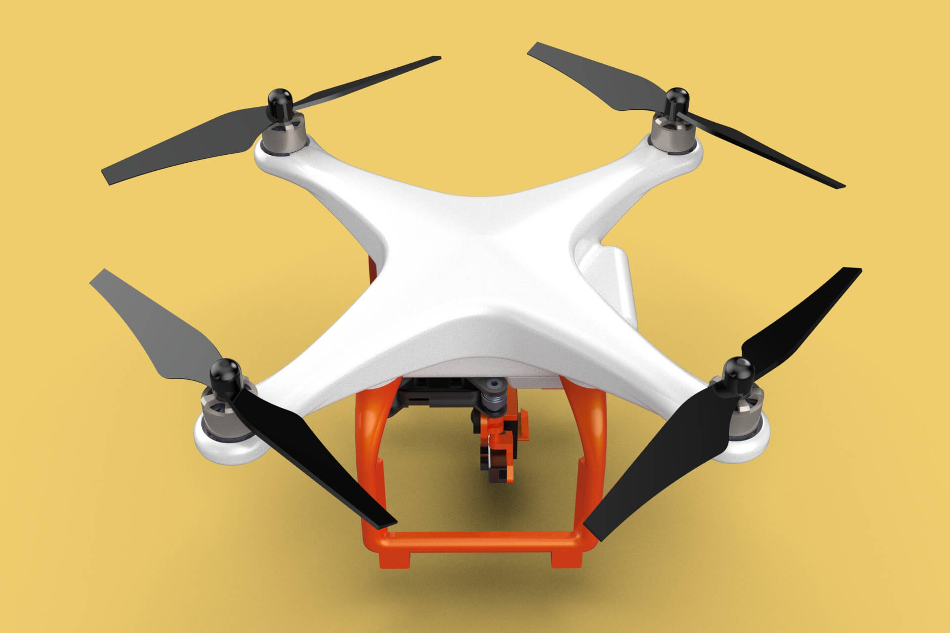 UAV Lidar Drone Quadcopter Scanner Surveying Explore Mapping - 3D Model ...