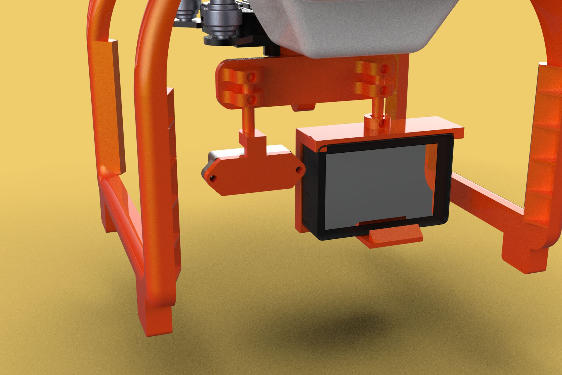 UAV Lidar Drone Quadcopter Scanner Surveying Explore Mapping - 3D Model ...