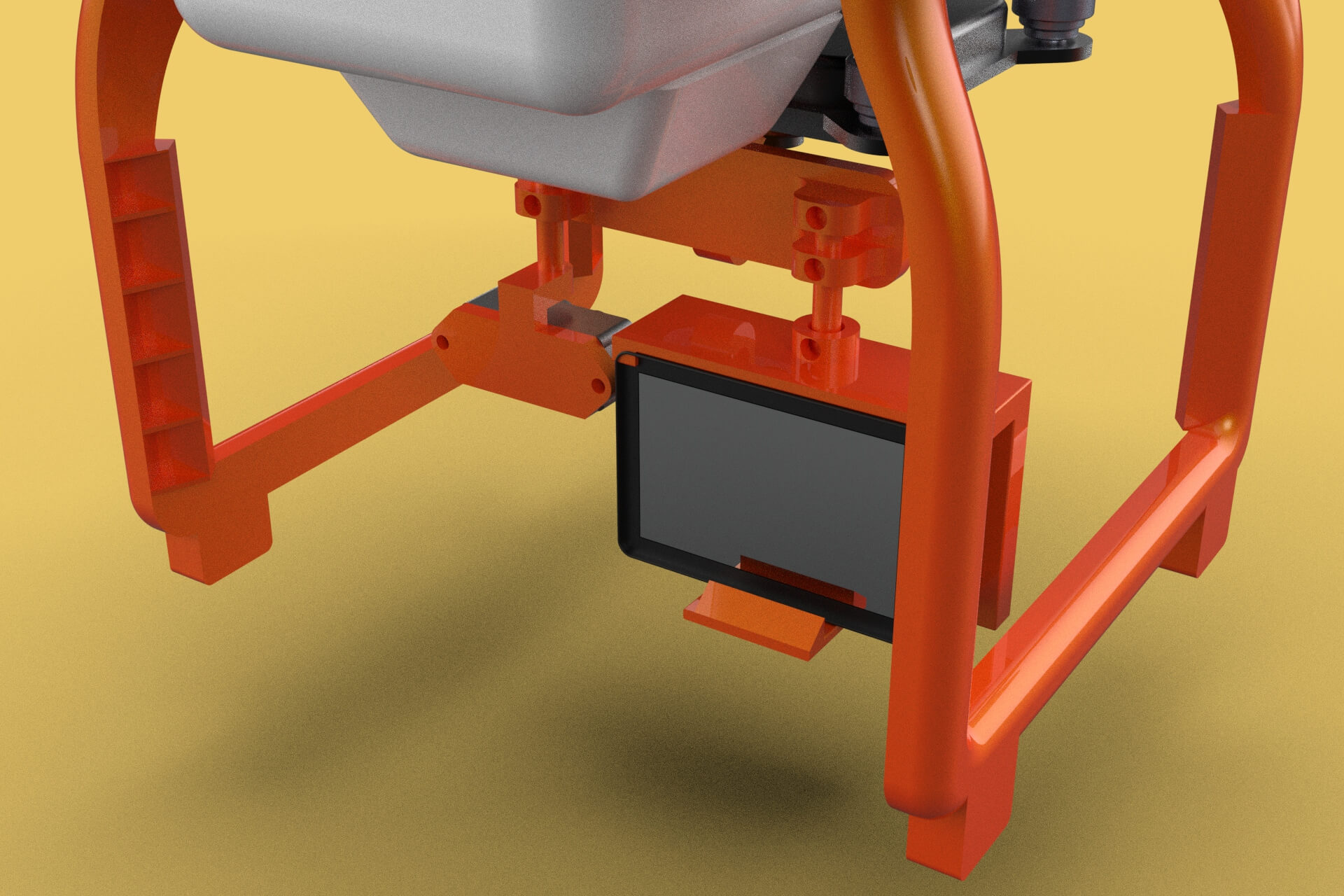 UAV Lidar Drone Quadcopter Scanner Surveying Explore Mapping - 3D Model ...