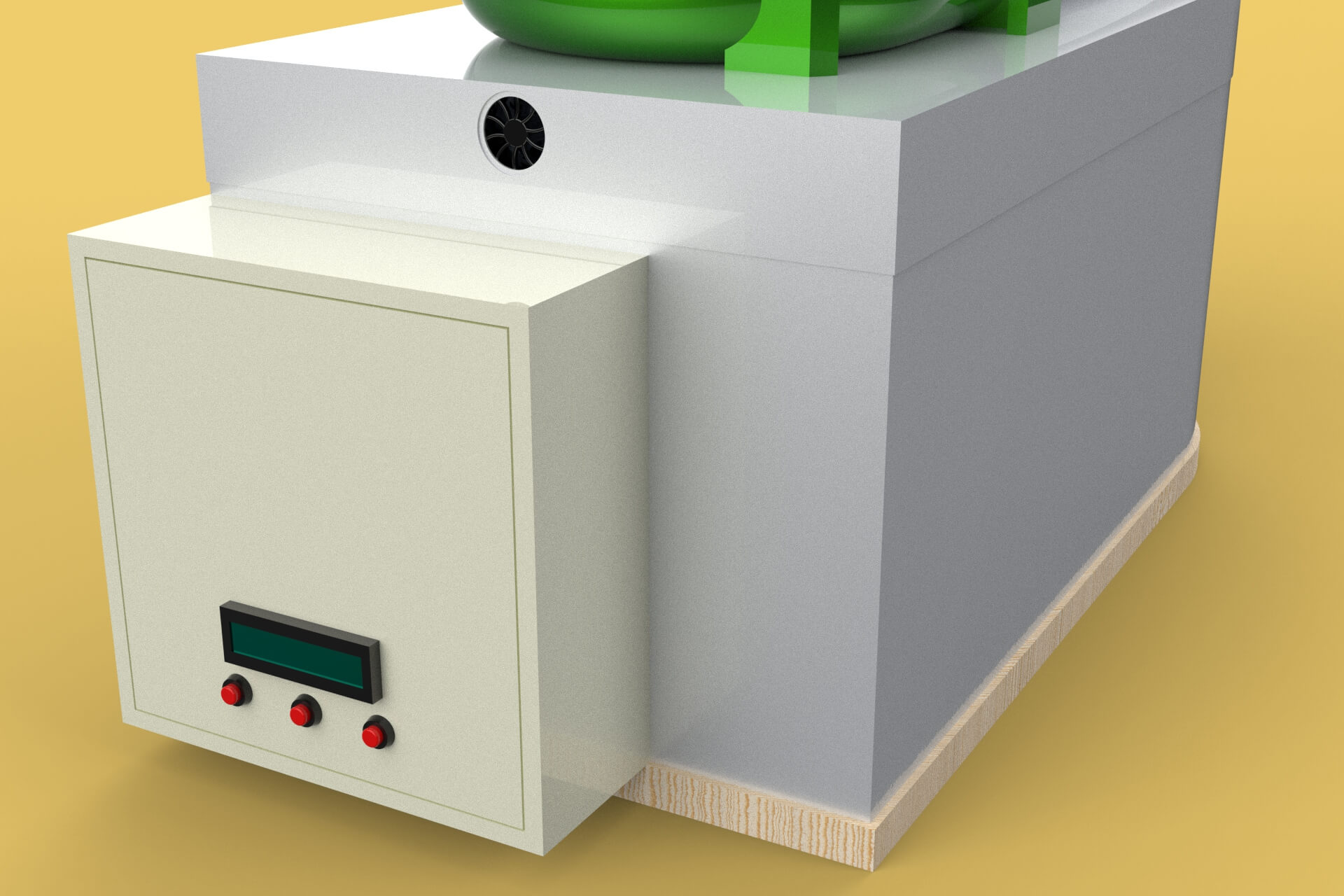 Ultrasonic Cooling System Mist Humidifier Vaporizer Farm - 3D Model by ...