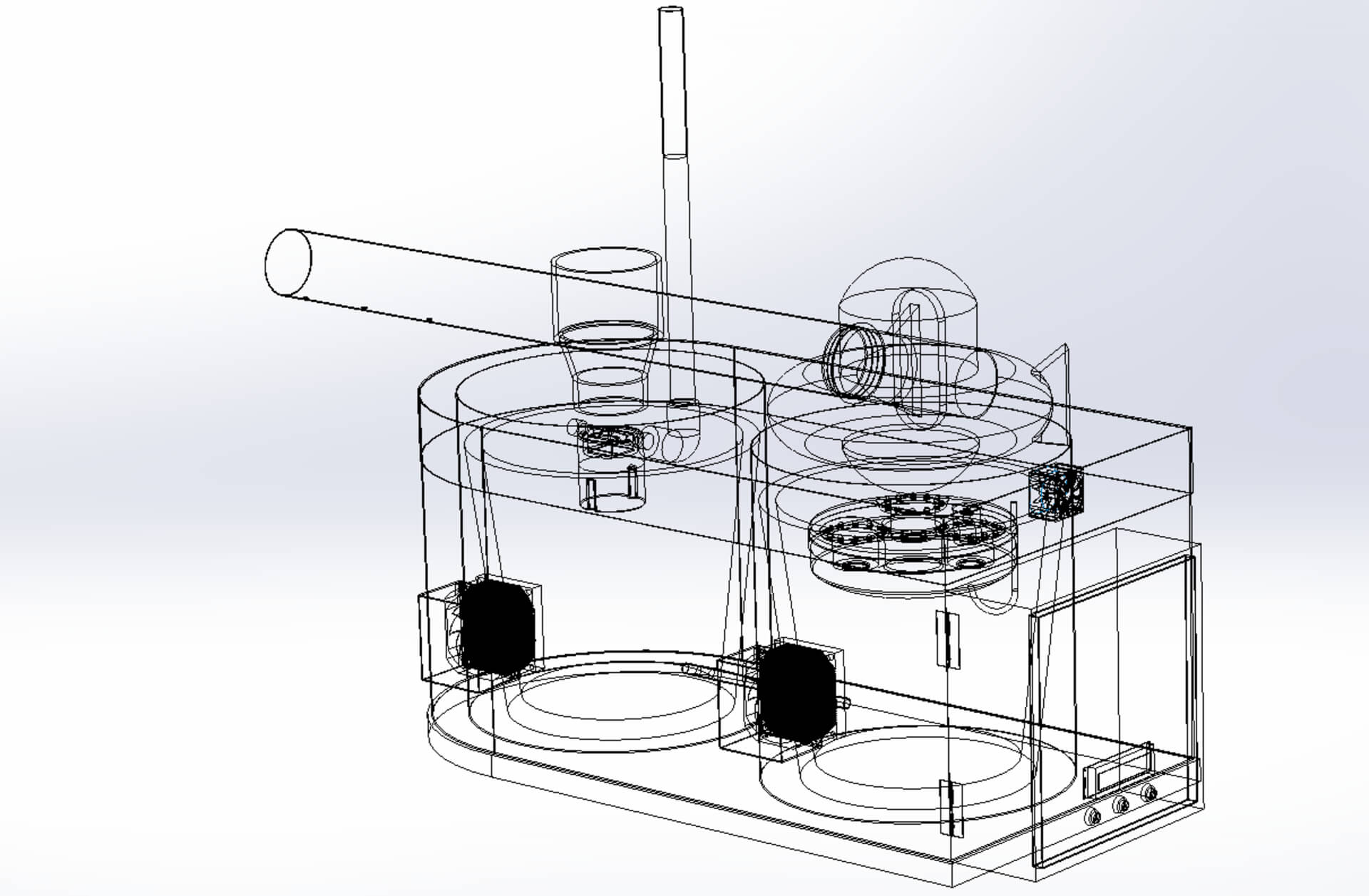 Ultrasonic Cooling System Mist Humidifier Vaporizer Farm - 3D Model by ...