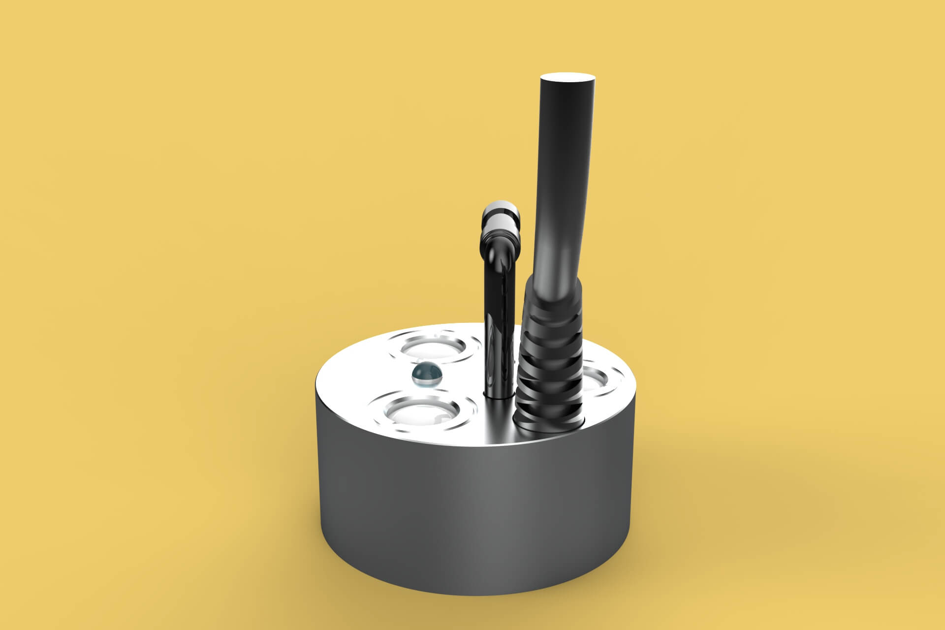 Ultrasonic Humidifier Fogger Piezoelectric Fog Mist Nebulize - 3D Model ...