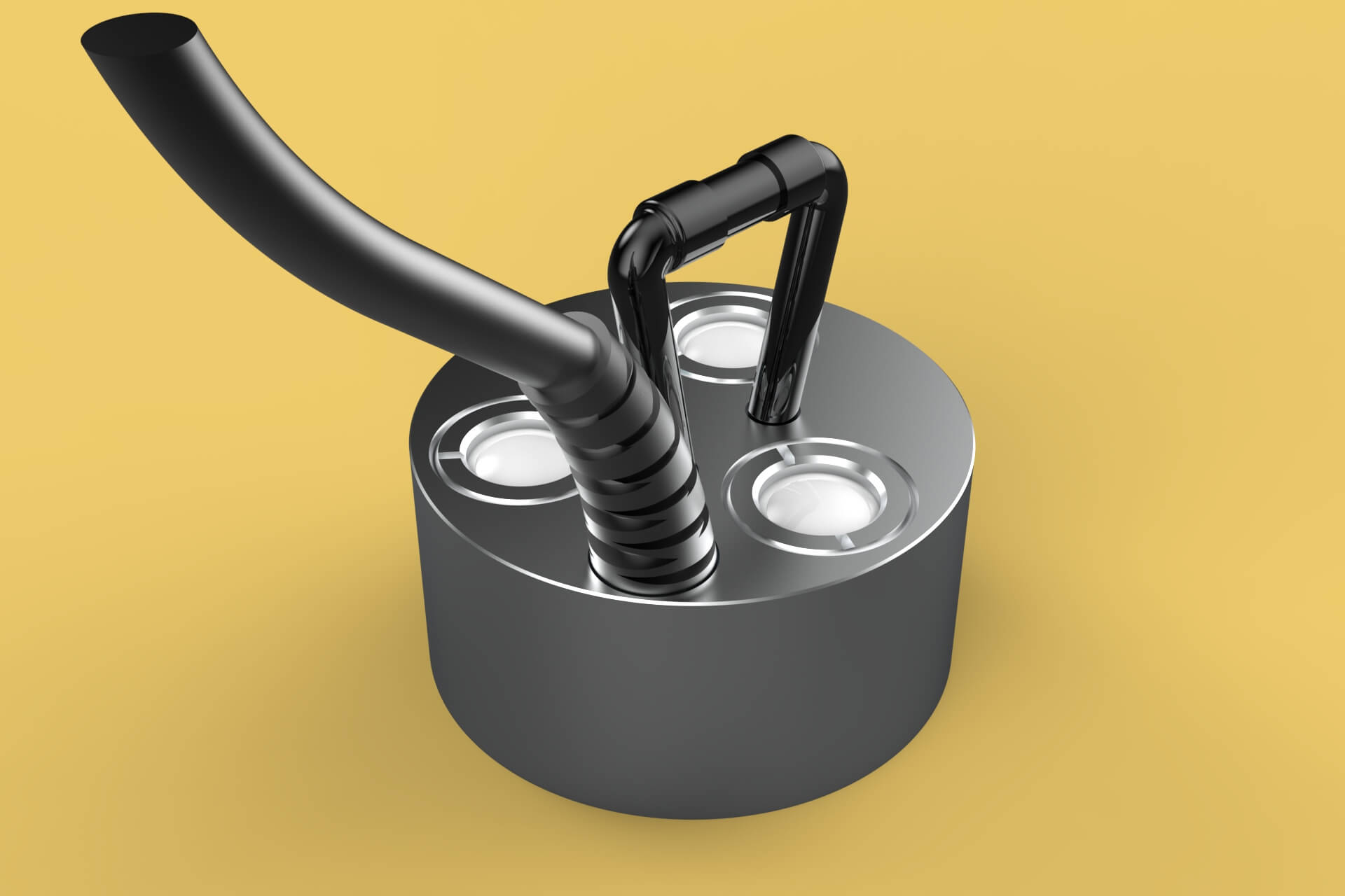 Ultrasonic Humidifier Fogger Piezoelectric Fog Mist Nebulize - 3D Model ...