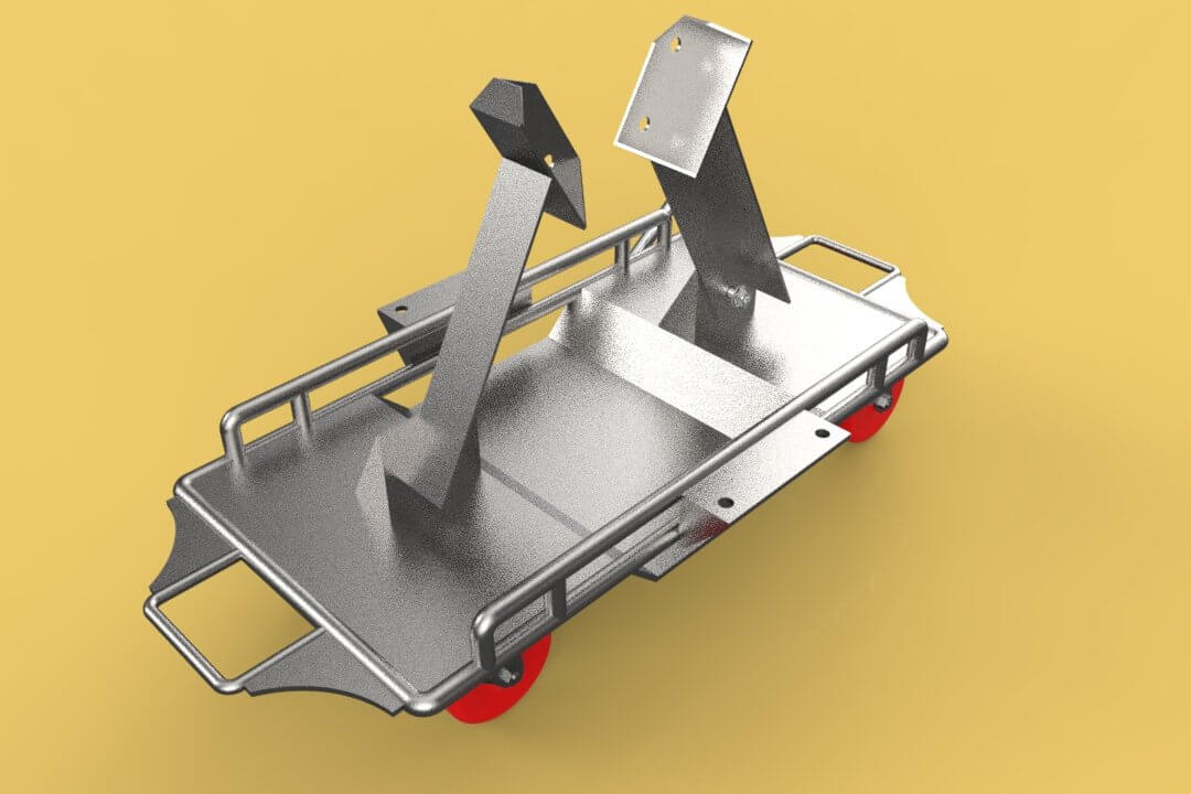 Car Moving Jack - 3D Model by surf3d