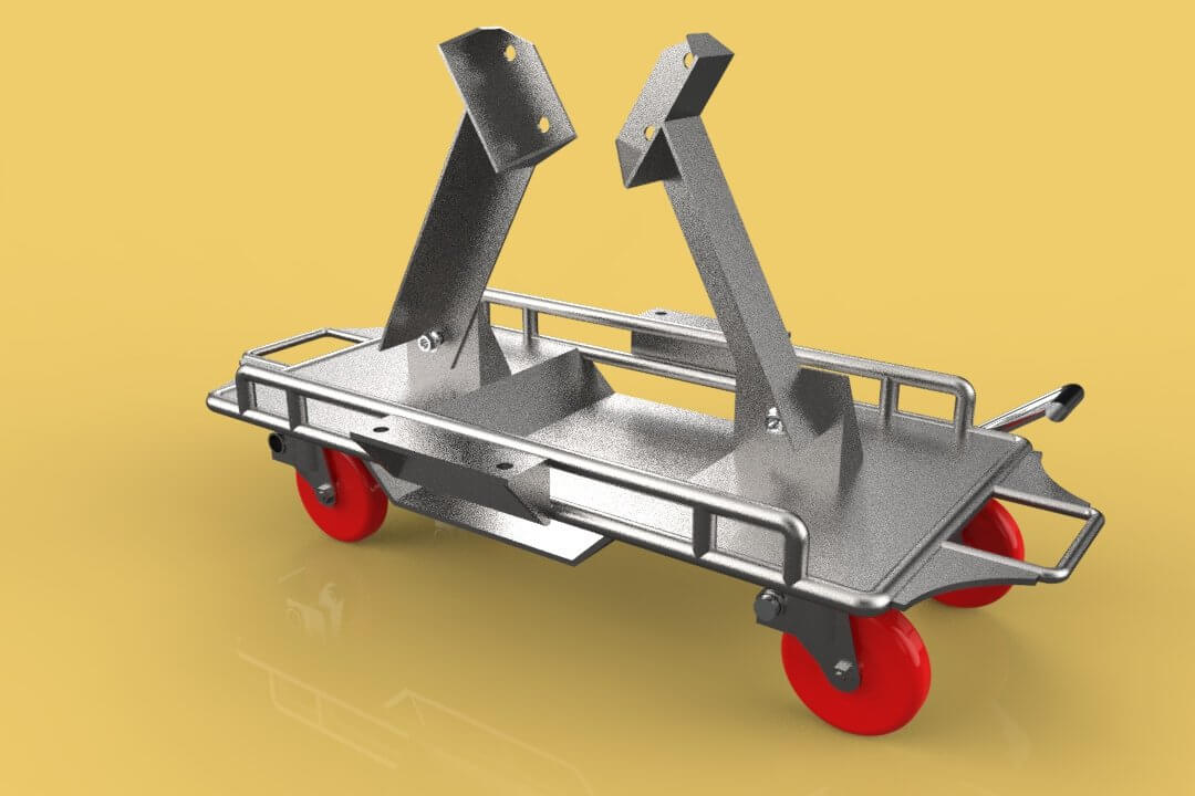 Car Moving Jack - 3D Model by surf3d