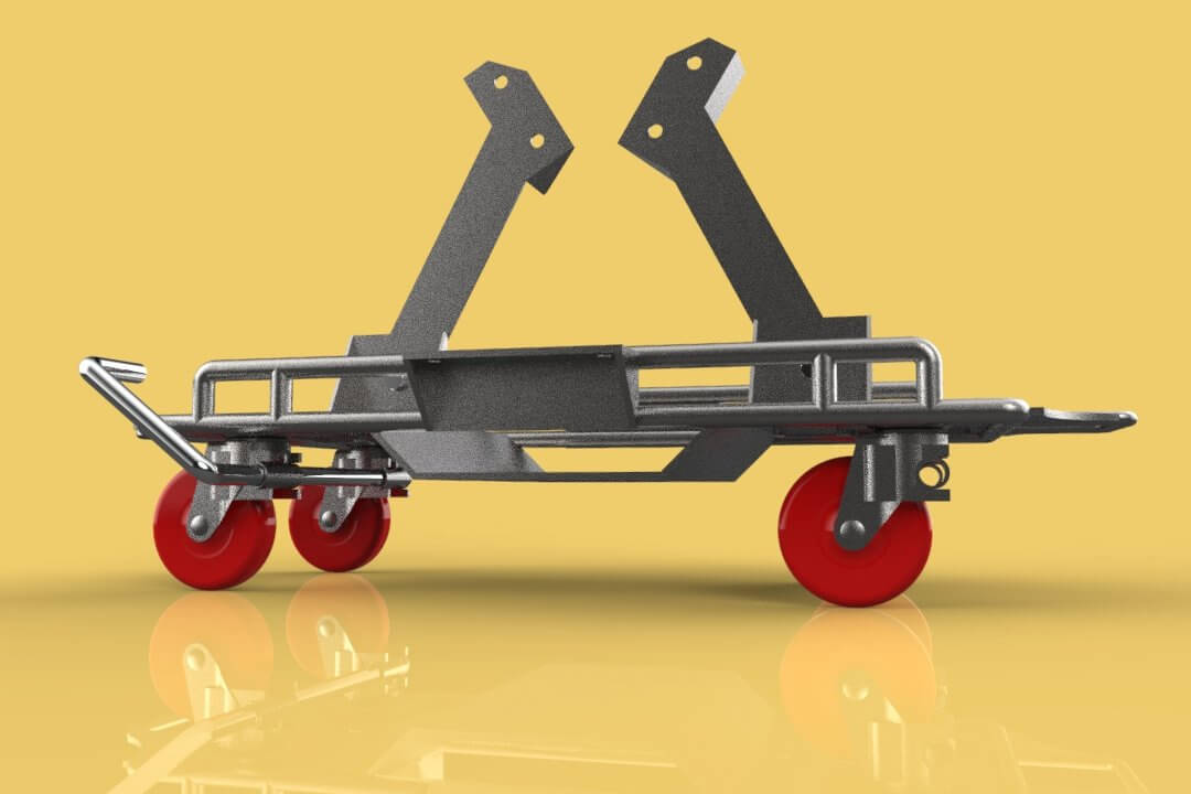 Car Moving Jack - 3D Model by surf3d
