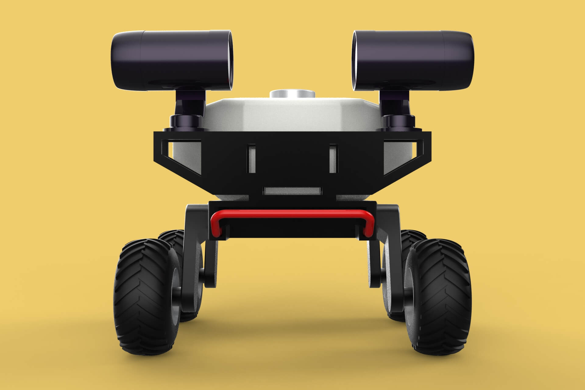 Vehicle Sprayer Autonomous Unmanned Robot Tractor Ground - 3D Model by ...