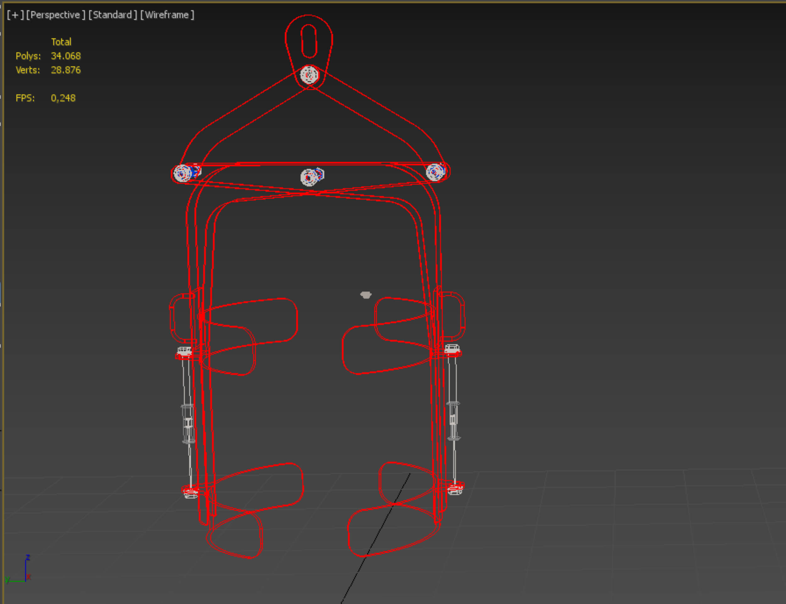 Vertical Drum Lifter Tongs Scissor Gripper Lifting Clamp - 3D Model by ...