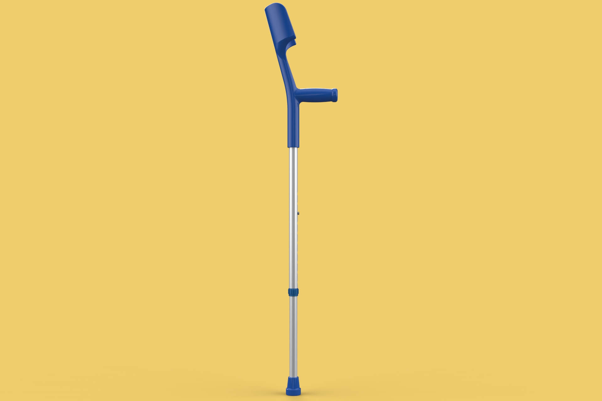 Walking Forearm Crutch Elbow Arm Lofstrand Crutches Cane Aid - 3D Model ...