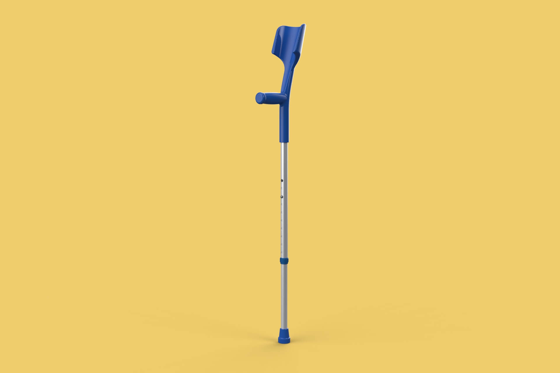 Walking Forearm Crutch Elbow Arm Lofstrand Crutches Cane Aid - 3D Model ...
