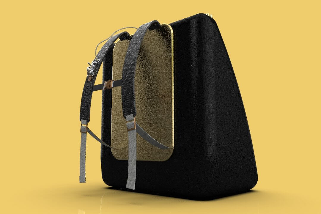 Women Backpack - 3D Model by surf3d