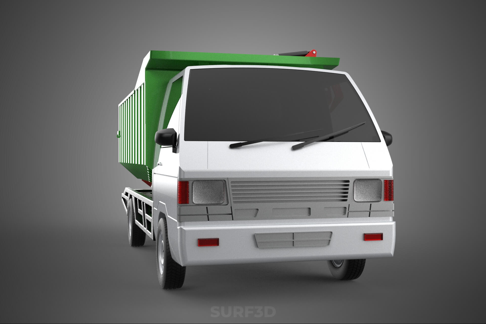 Wood Log Tree Grapple Truck Loader Crane Lift Grabber L300 2 - 3D Model ...