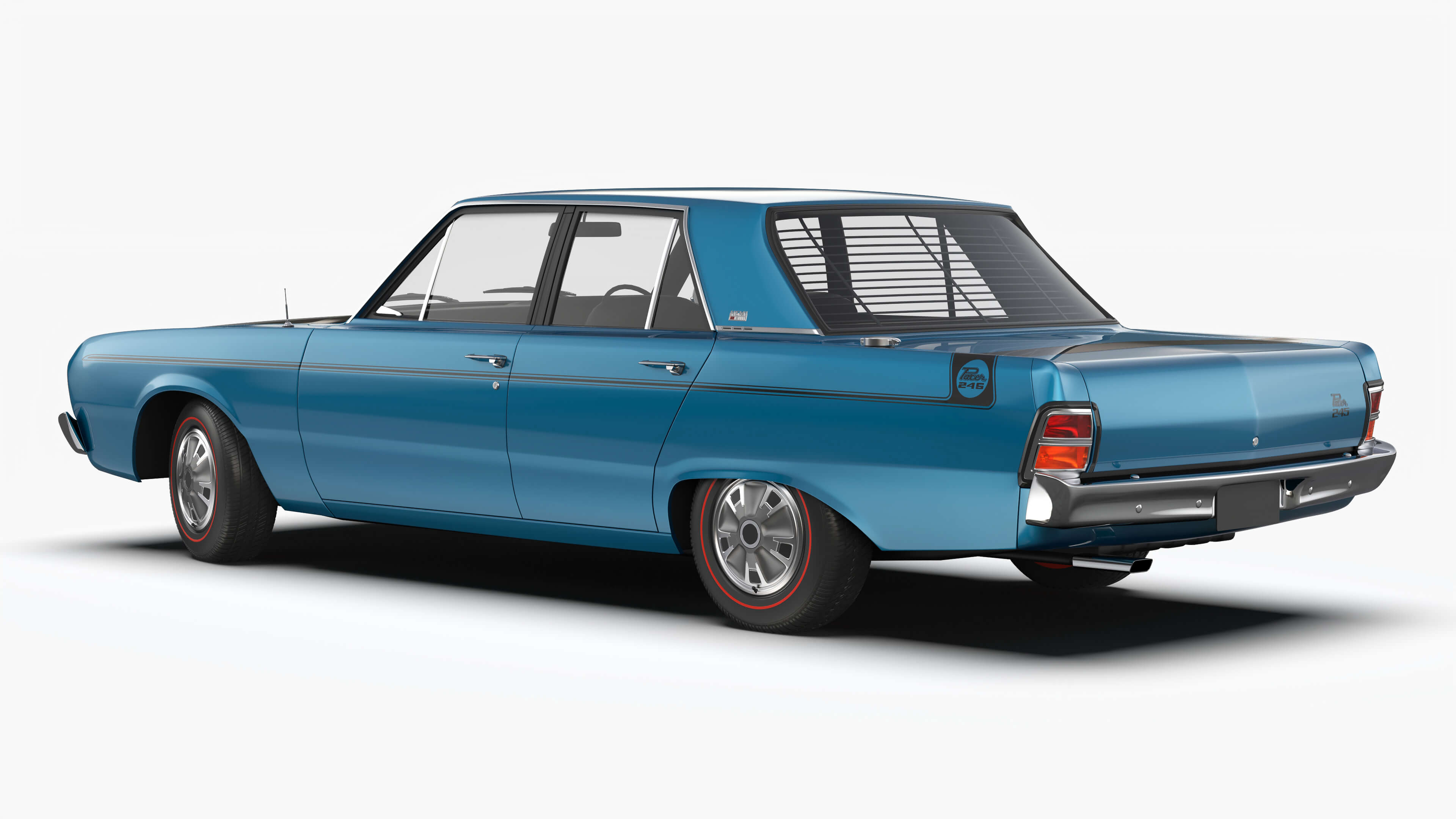 Chrysler Valiant Pacer Vg 1970 - 1971 3D Model by Swan3DStudios
