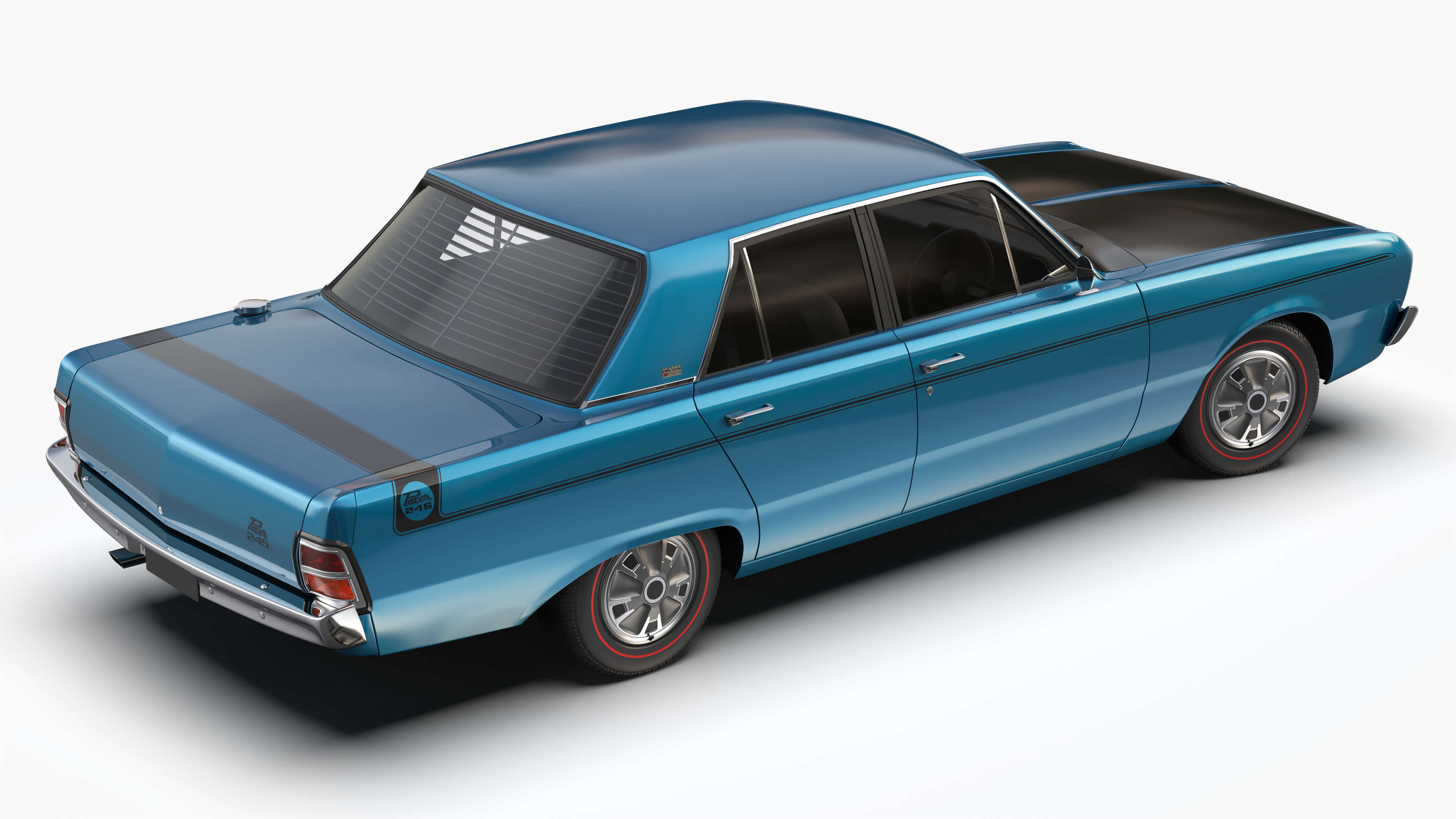 Chrysler Valiant Pacer Vg 1970 - 1971 3D Model by Swan3DStudios