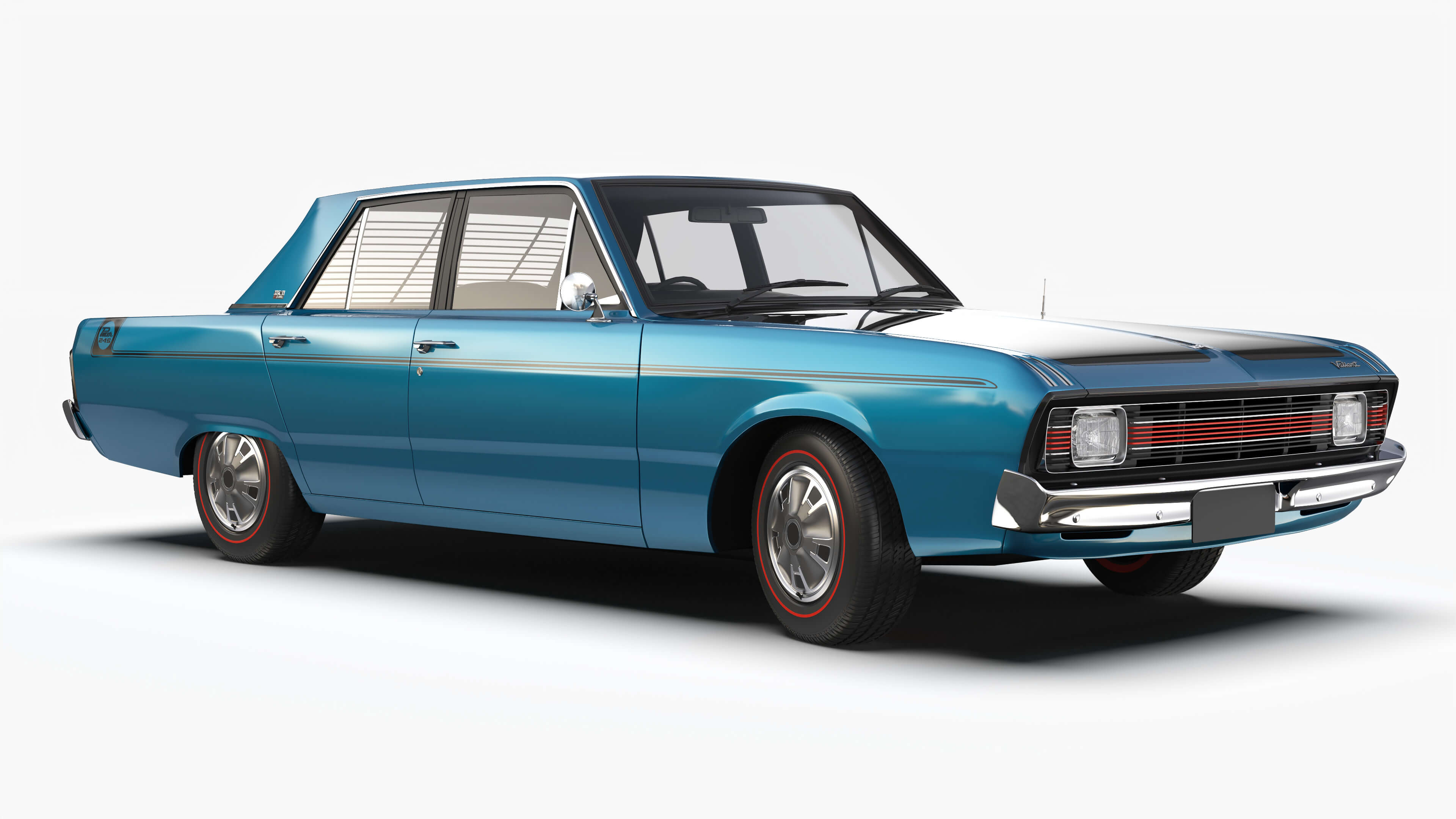 Chrysler Valiant Pacer Vg 1970 - 1971 3D Model by Swan3DStudios