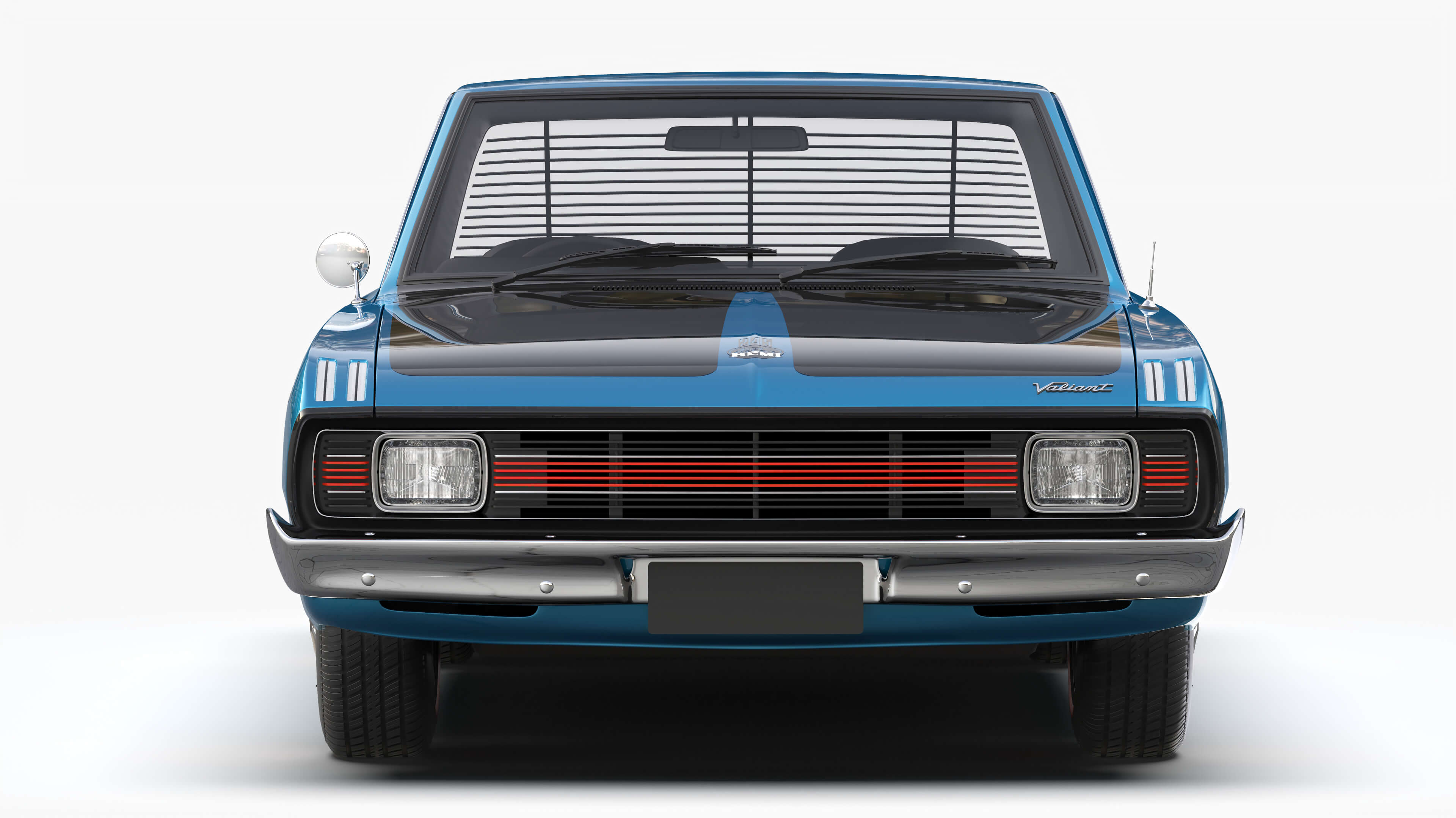 Chrysler Valiant Pacer Vg 1970 - 1971 3D Model by Swan3DStudios