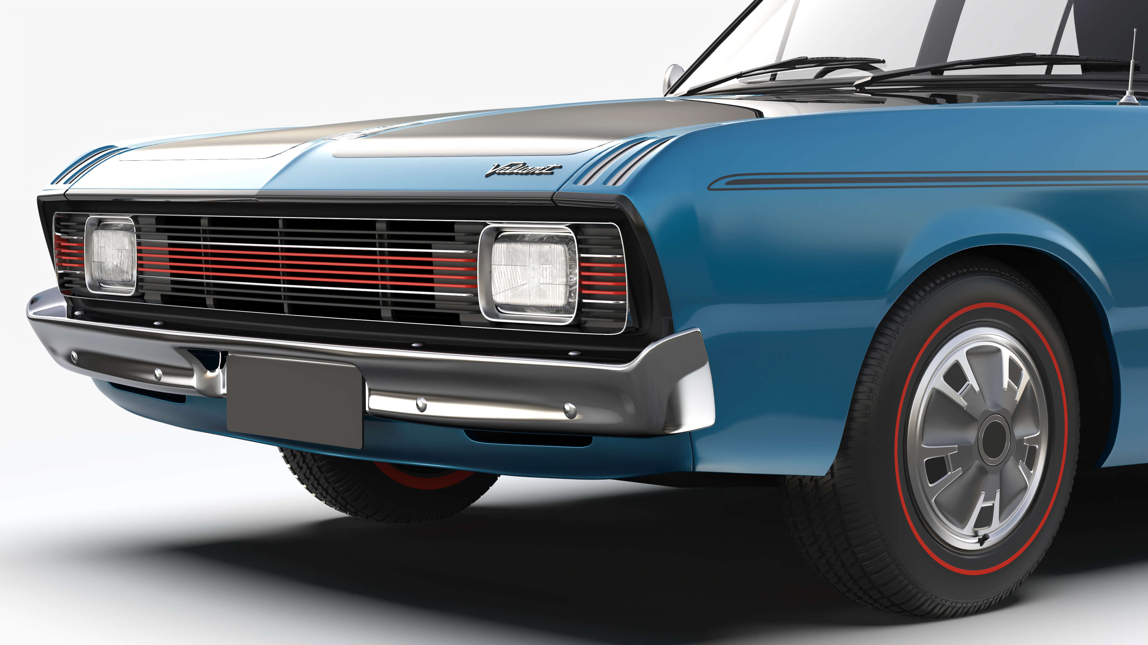 Chrysler Valiant Pacer Vg 1970 - 1971 3D Model by Swan3DStudios