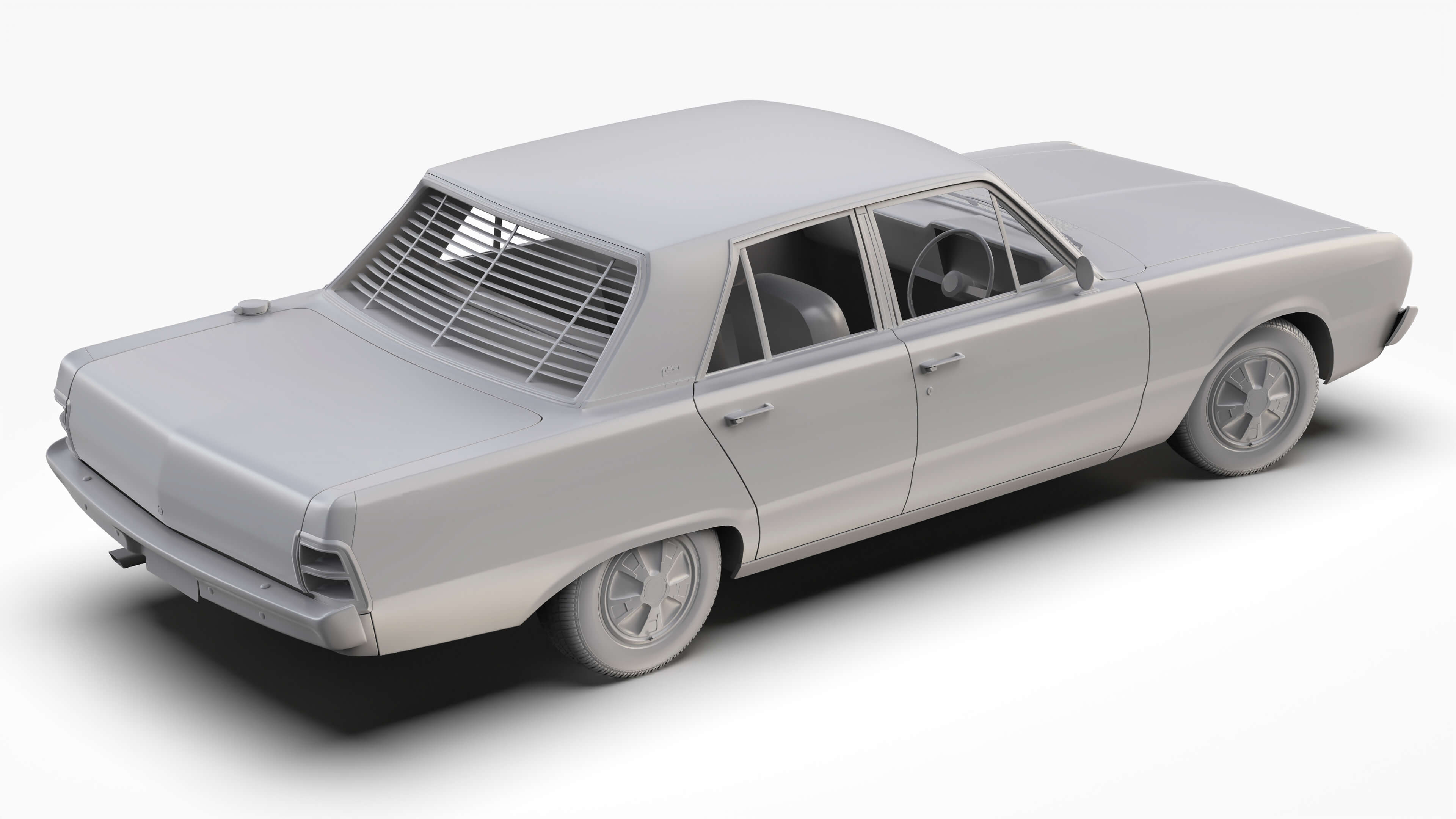 Chrysler Valiant Pacer Vg 1970 - 1971 3D Model by Swan3DStudios