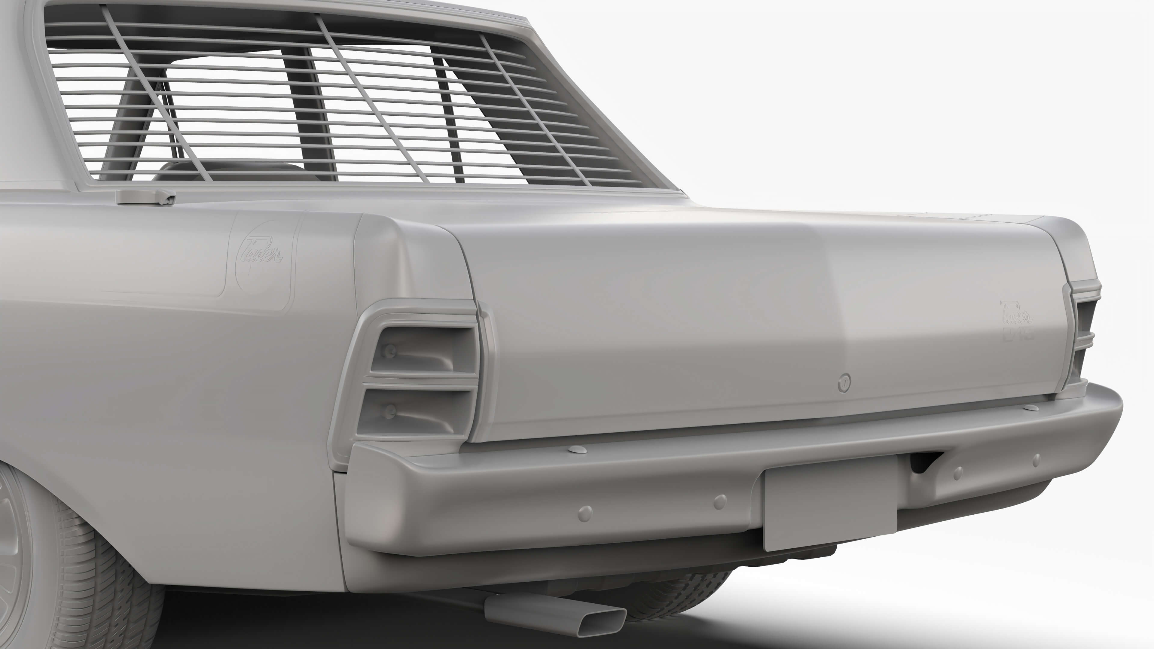 Chrysler Valiant Pacer Vg 1970 - 1971 3D Model by Swan3DStudios