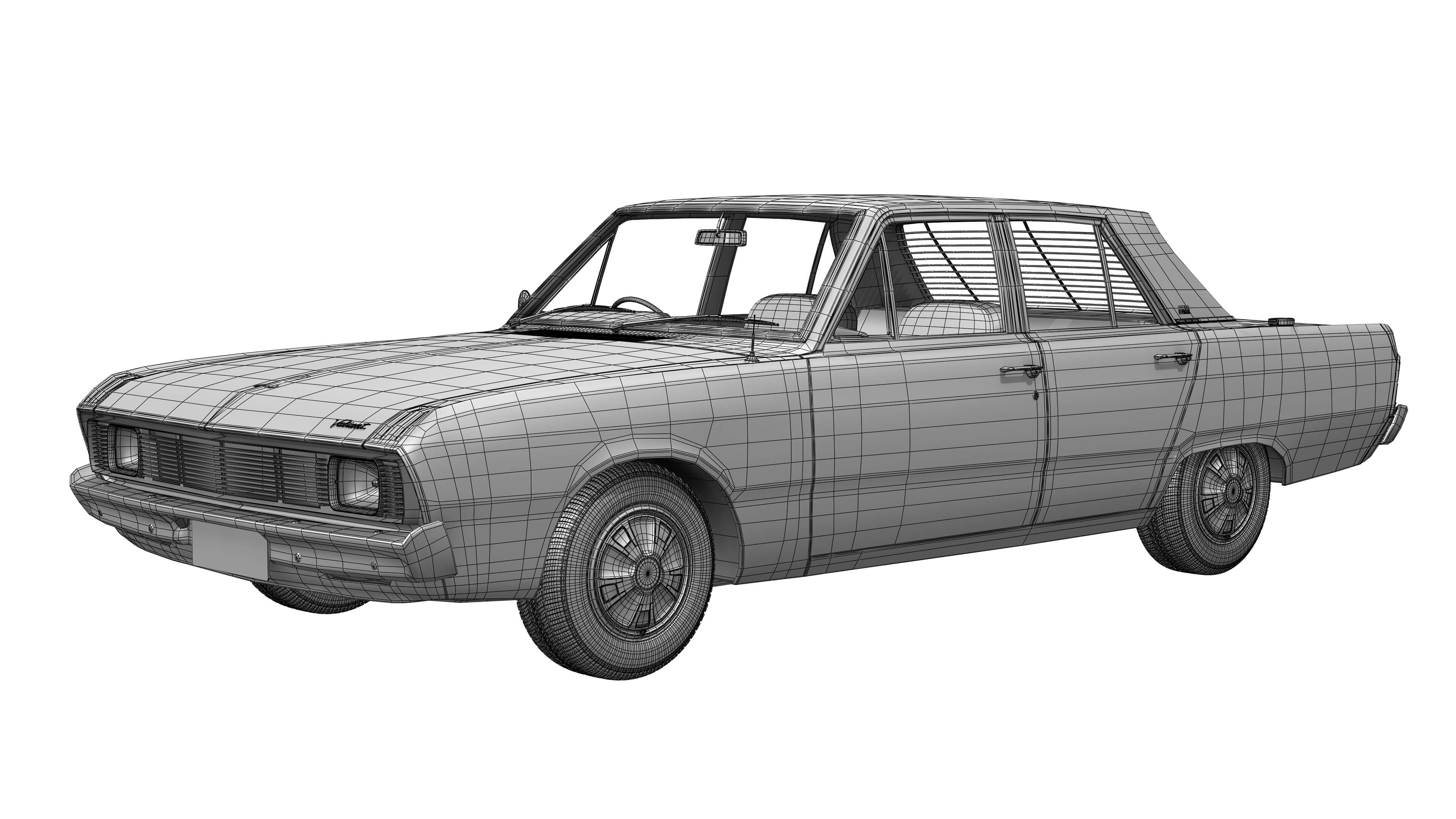 Chrysler Valiant Pacer Vg 1970 - 1971 3D Model by Swan3DStudios