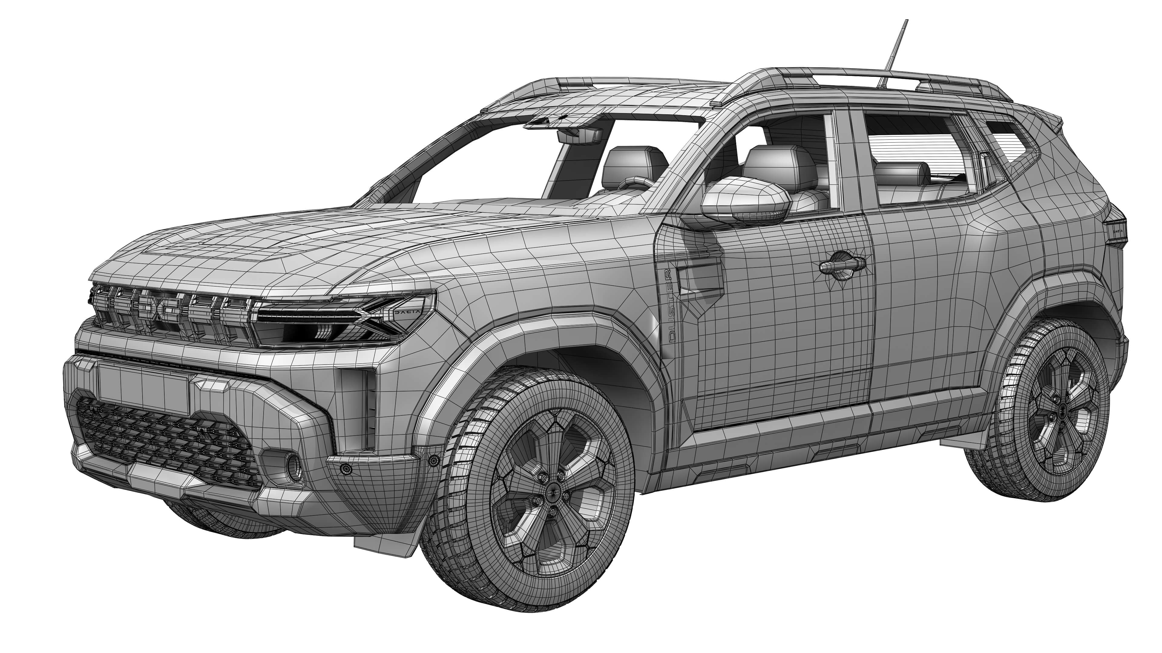 Dacia Duster 2024 - 3D Model by Swan3DStudios