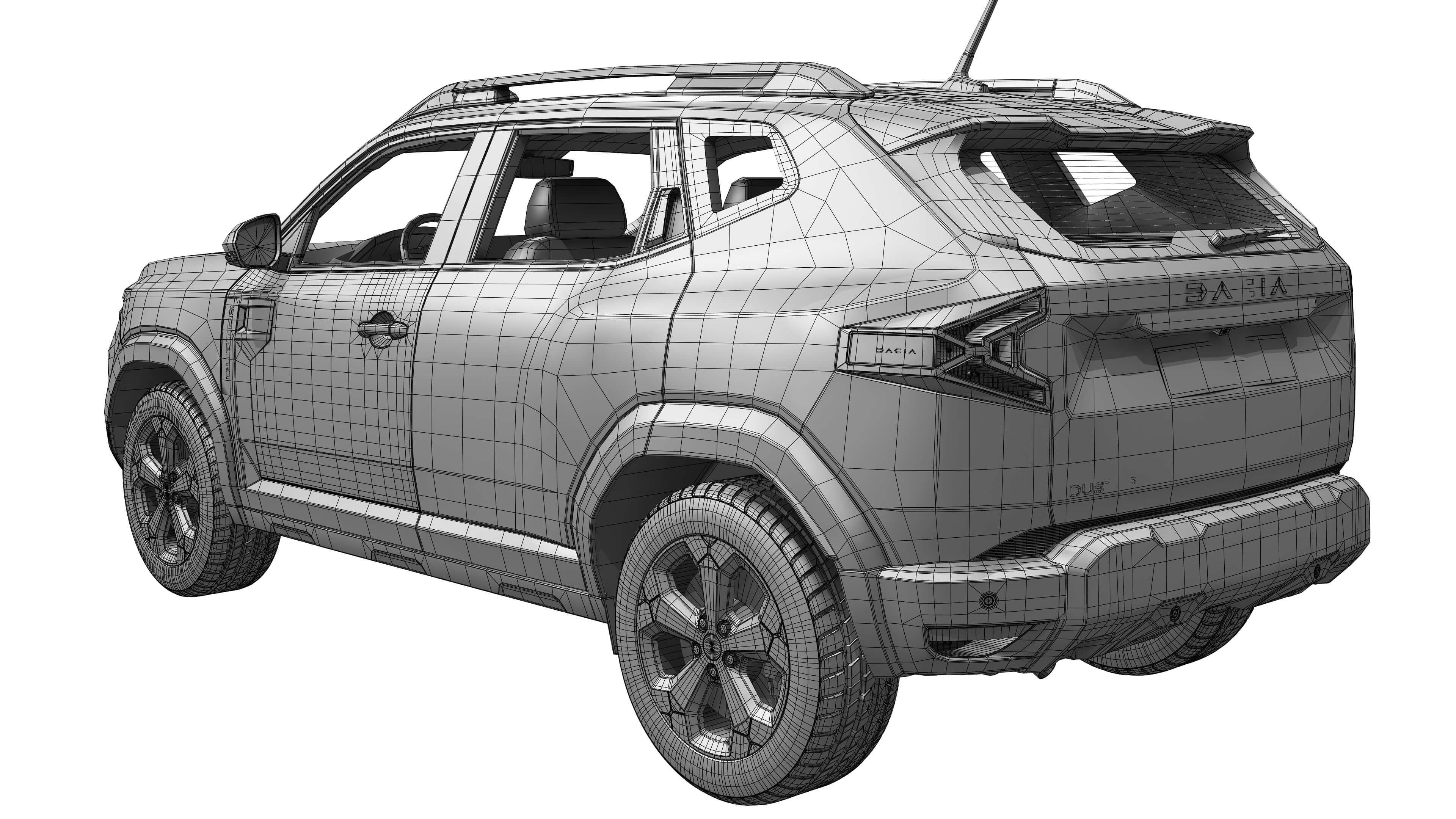 Dacia Duster 2024 - 3D Model by Swan3DStudios