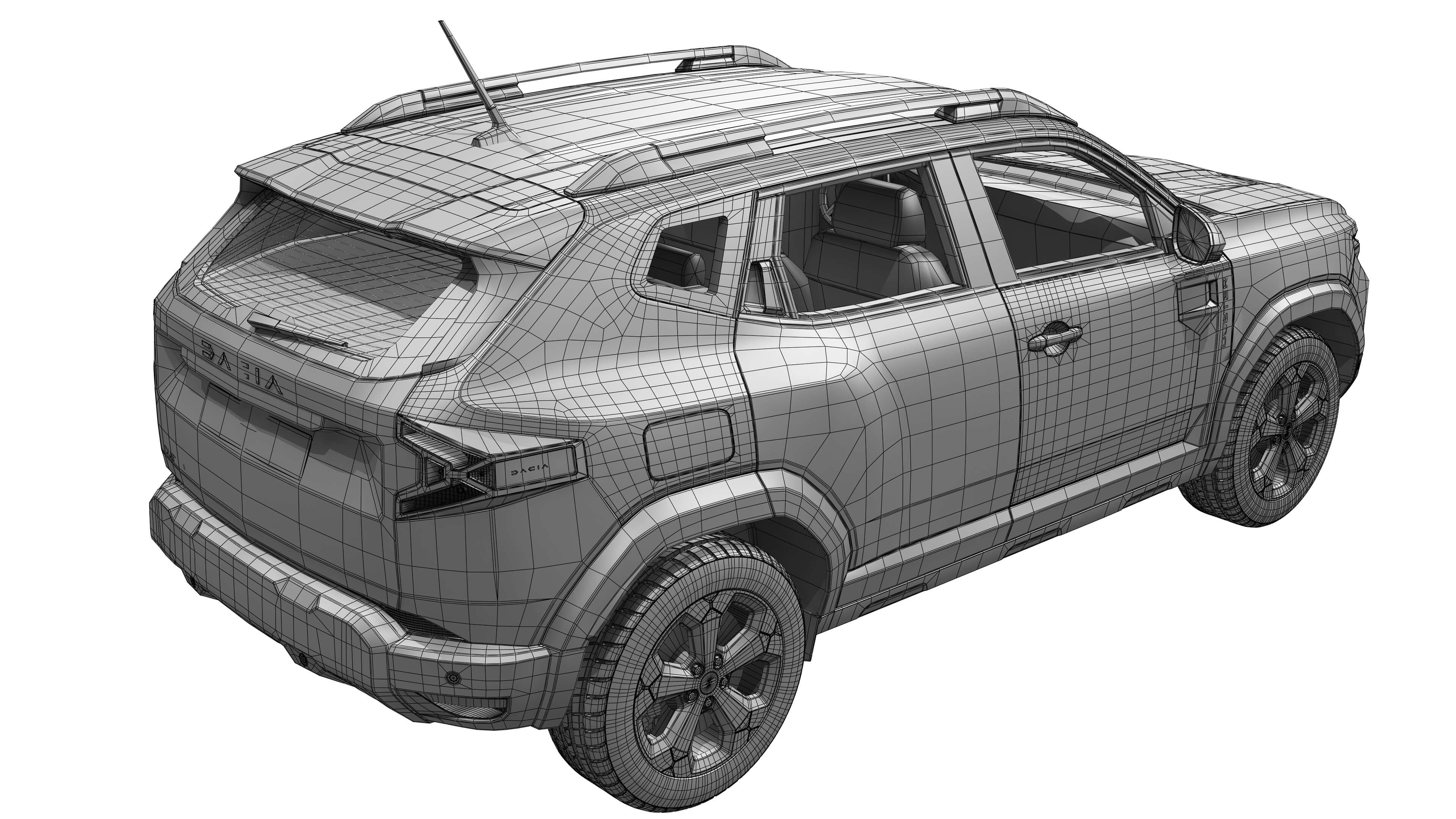 Dacia Duster 2024 - 3D Model by Swan3DStudios