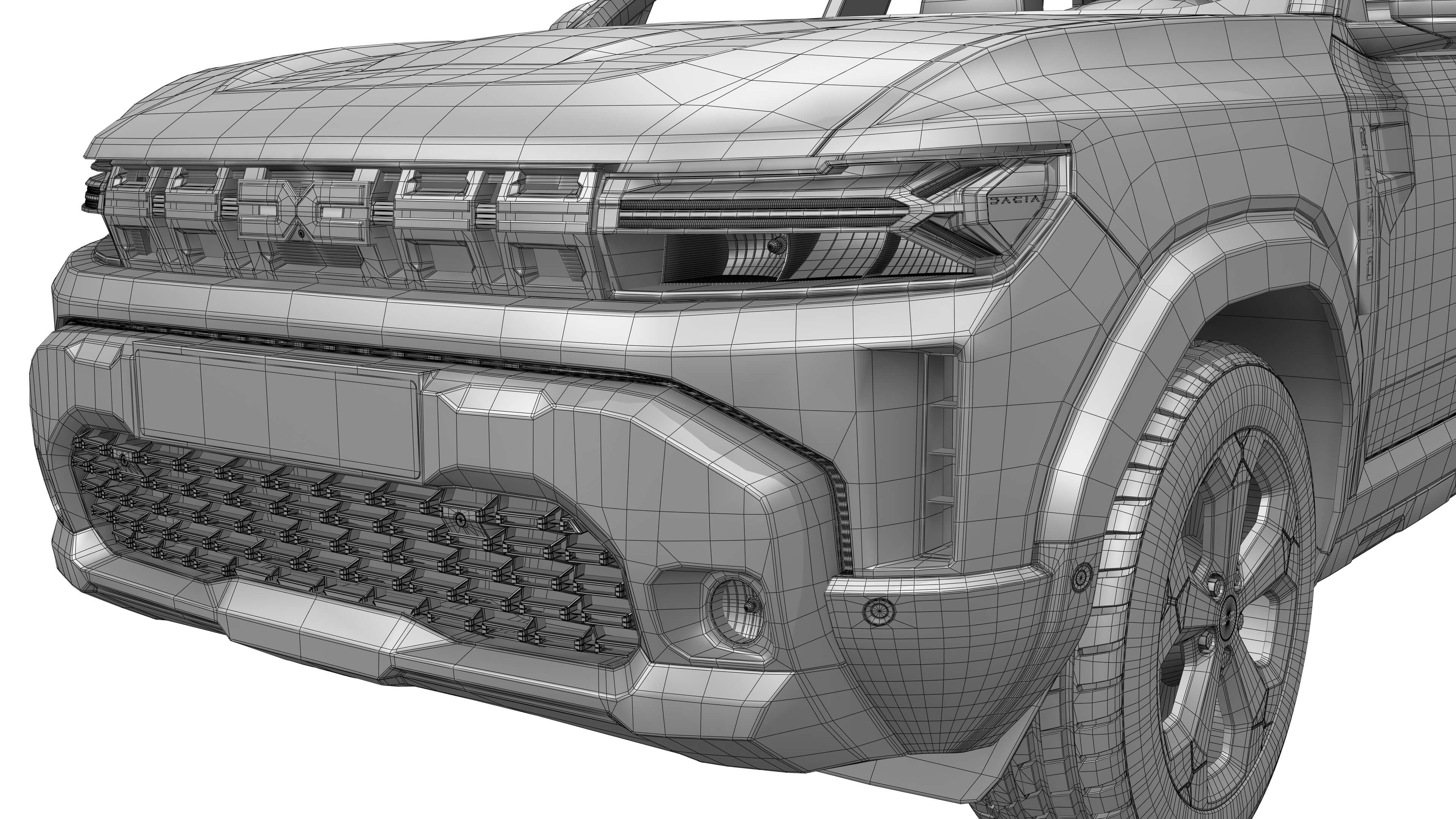 Dacia Duster 2024 - 3D Model by Swan3DStudios