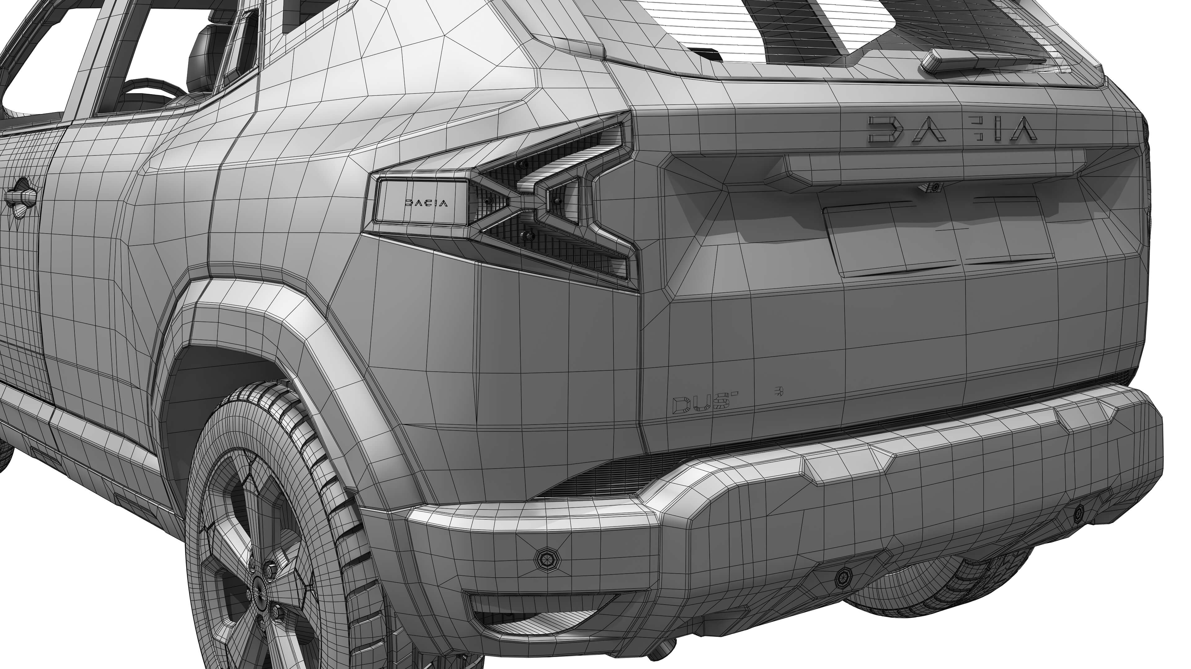 Dacia Duster 2024 - 3D Model by Swan3DStudios