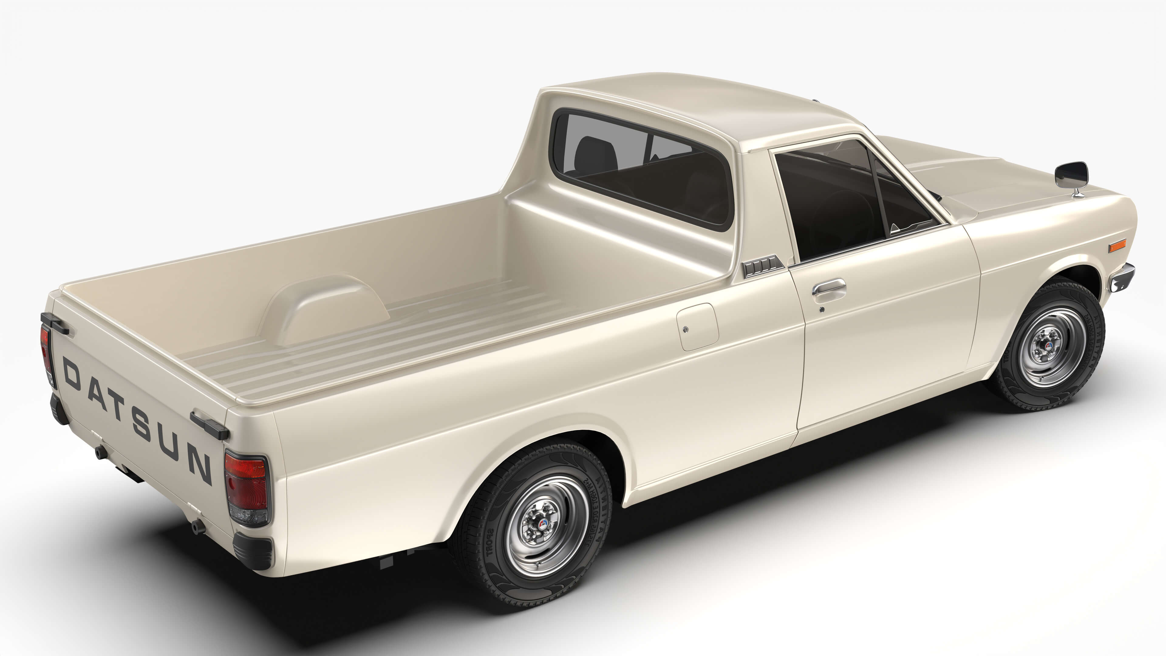 Datsun 1200 UTE B120 1971 - 1986 3D Model by Swan3DStudios