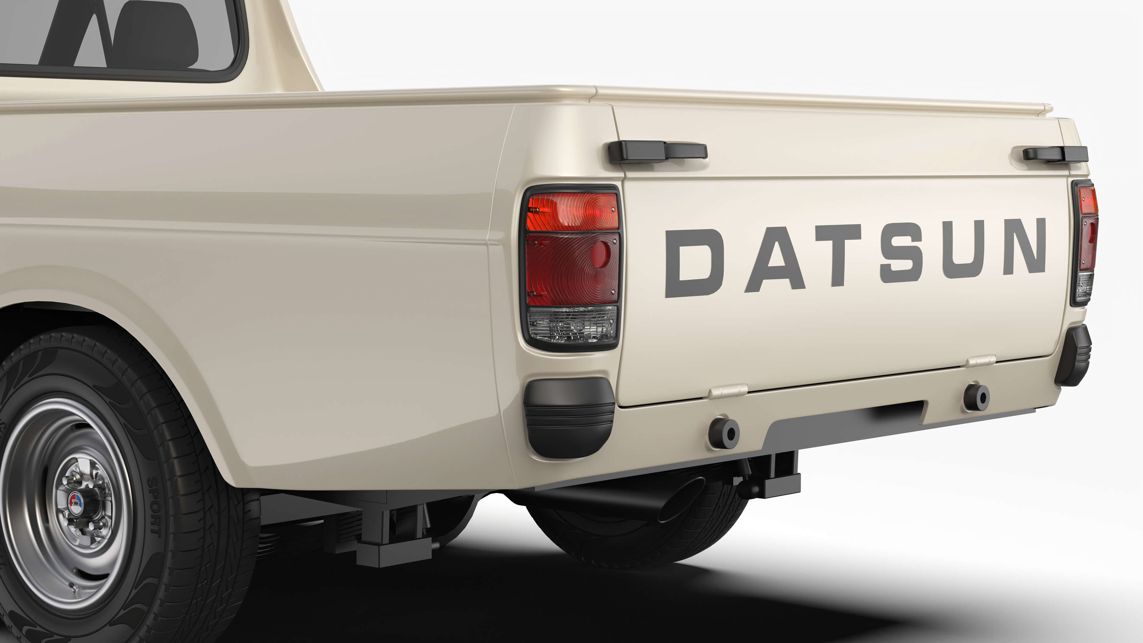 Datsun 1200 UTE B120 1971 - 1986 3D Model by Swan3DStudios