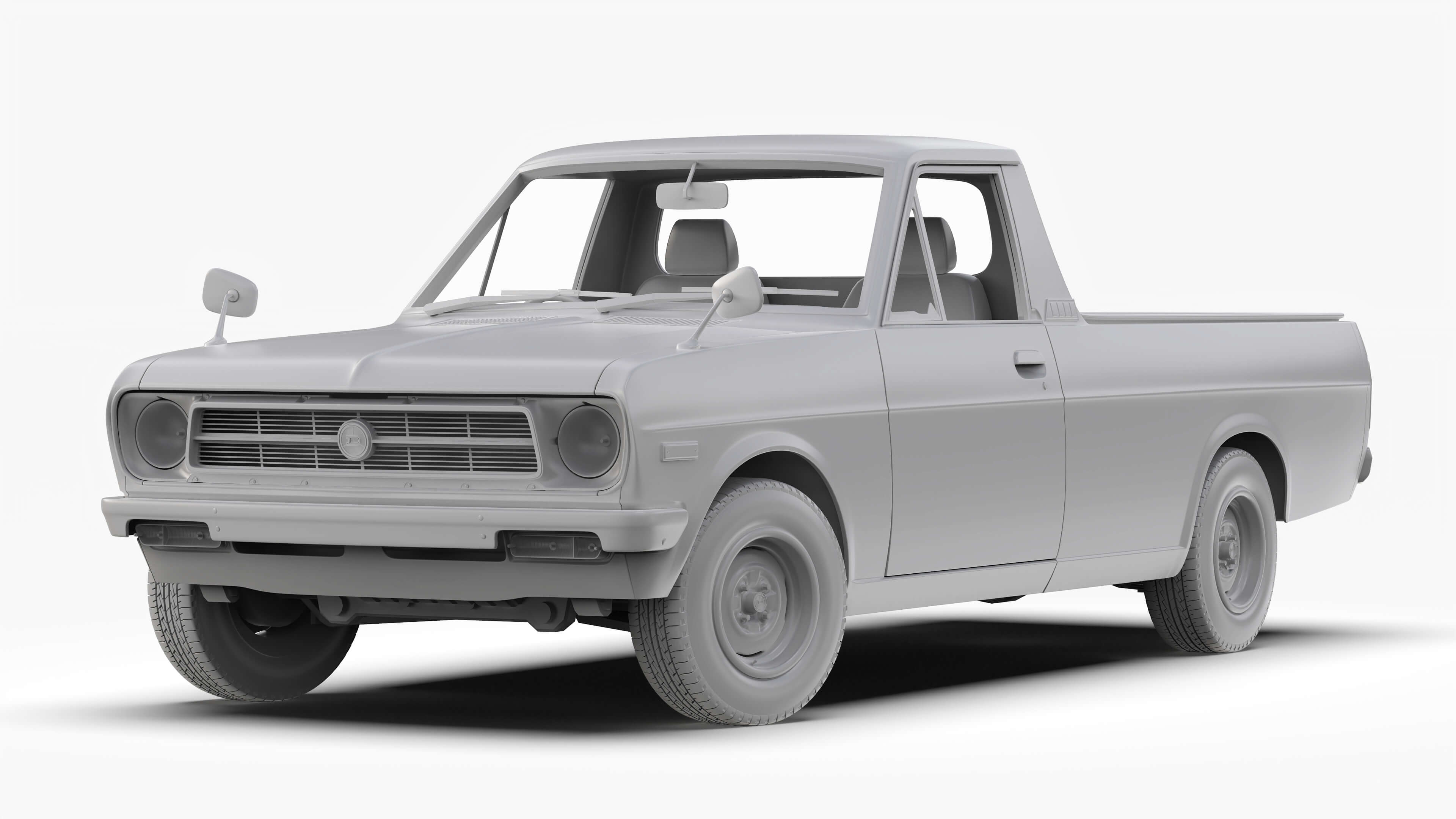 Datsun 1200 UTE B120 1971 - 1986 3D Model by Swan3DStudios