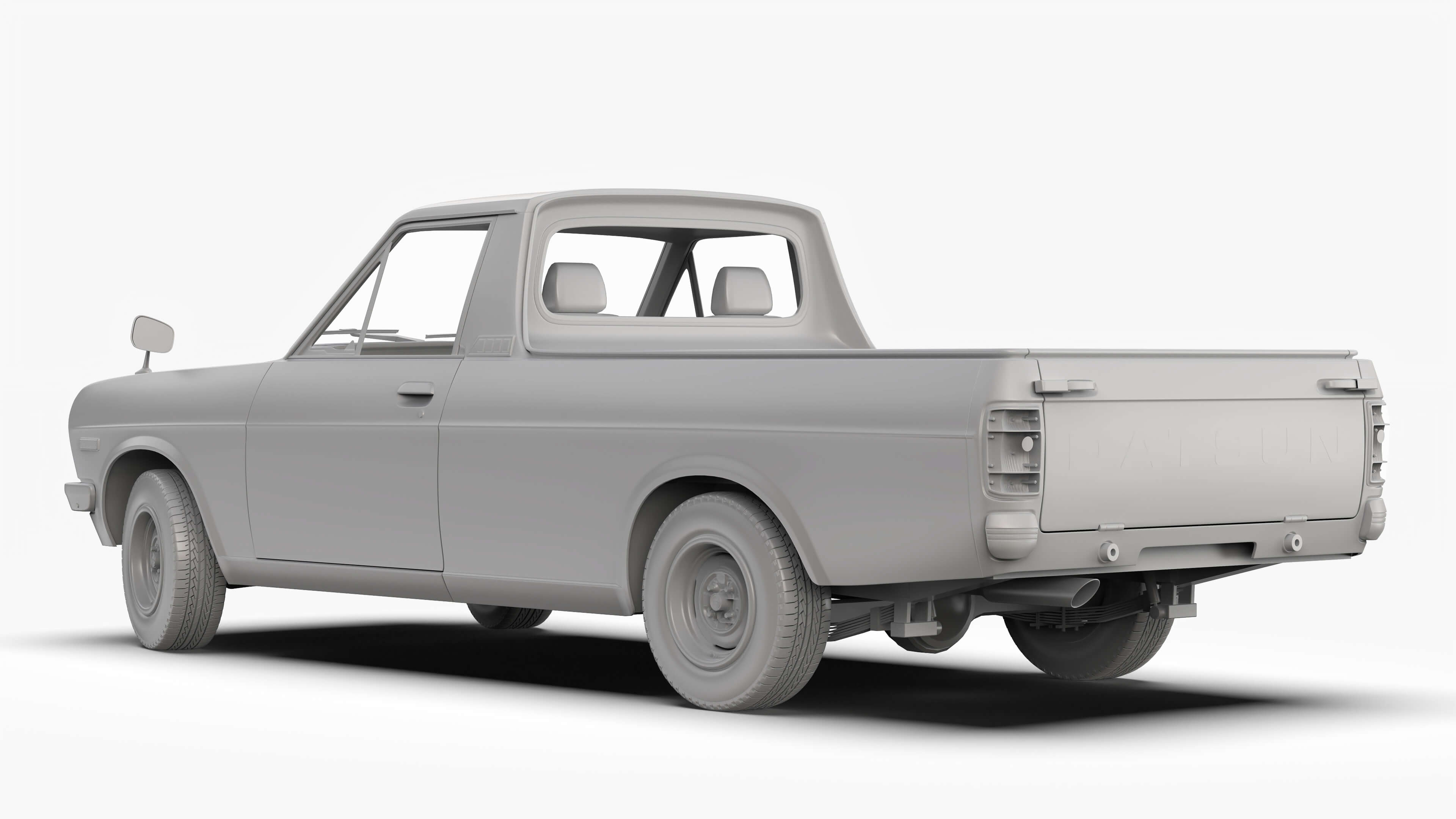 Datsun 1200 UTE B120 1971 - 1986 3D Model by Swan3DStudios