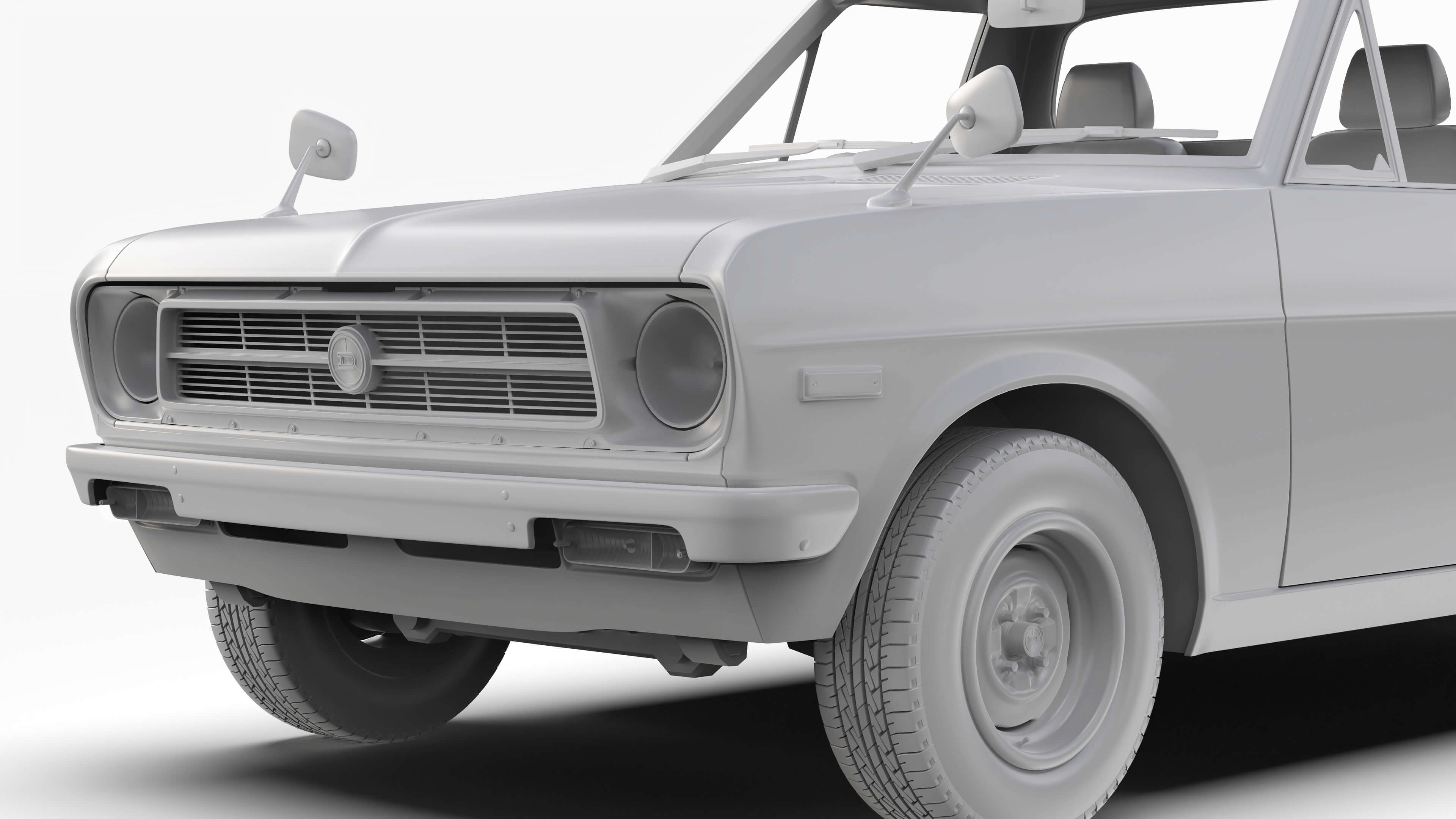 Datsun 1200 UTE B120 1971 - 1986 3D Model by Swan3DStudios