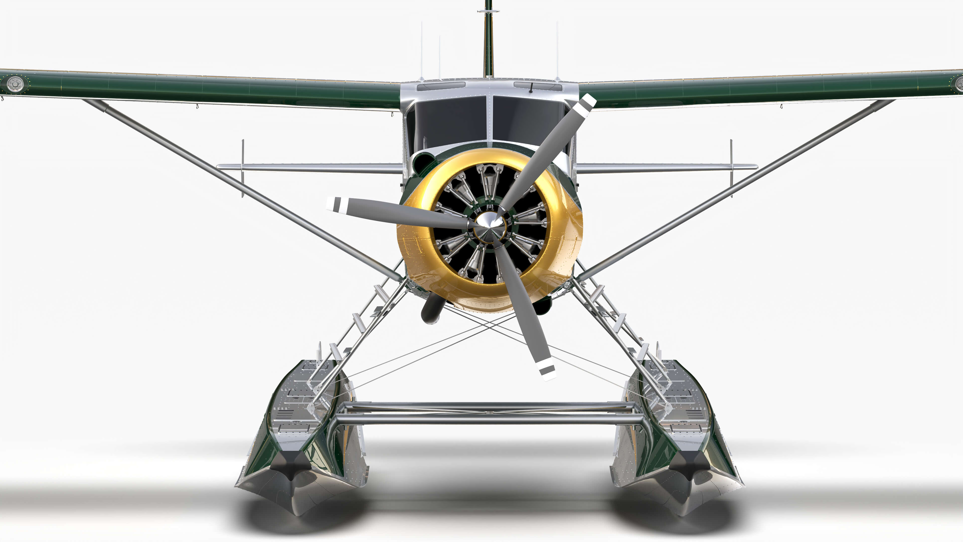 De Havilland Canada DHC-2 Beaver 3D Model by Swan3DStudios