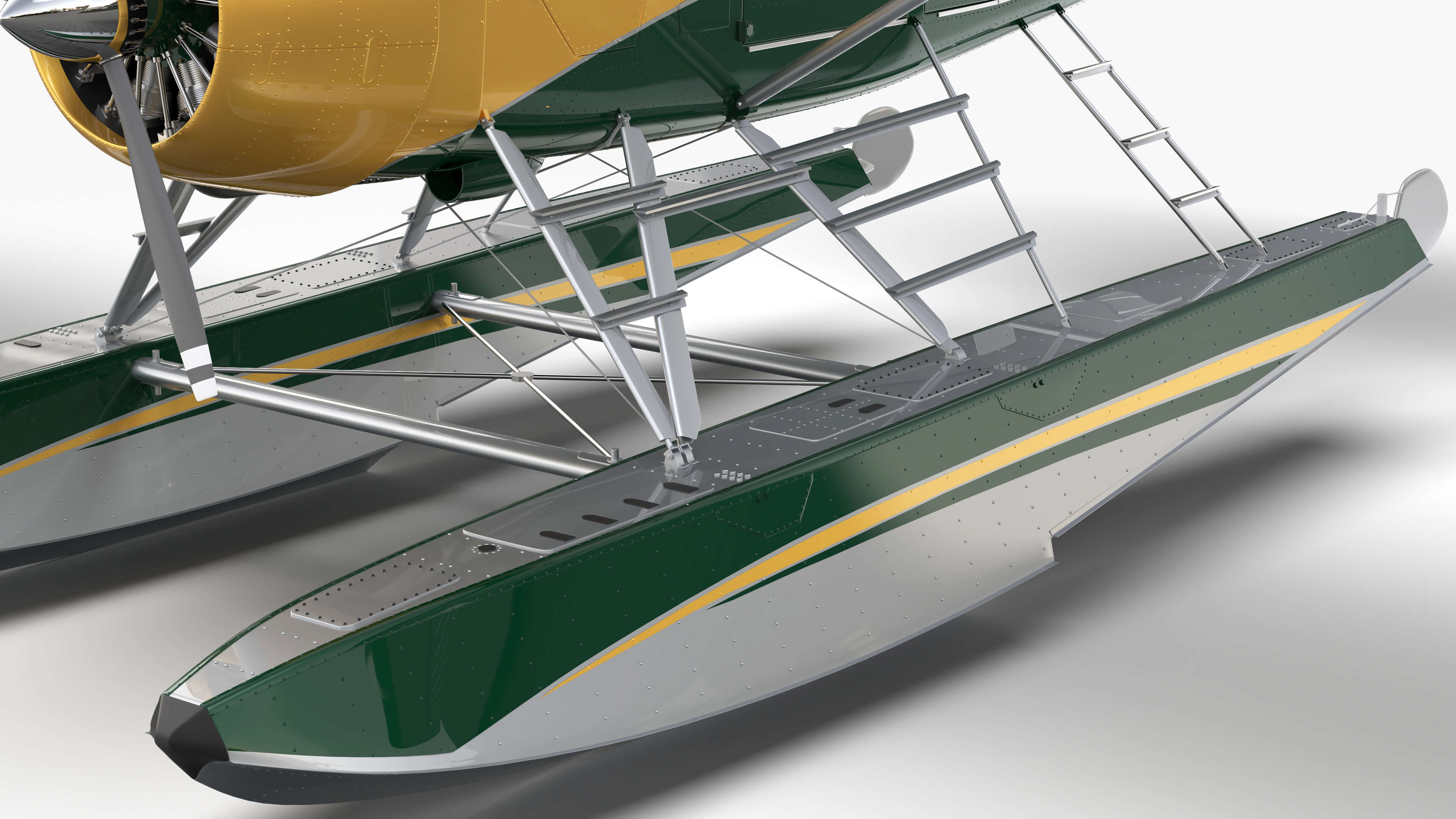 De Havilland Canada DHC-2 Beaver 3D Model by Swan3DStudios
