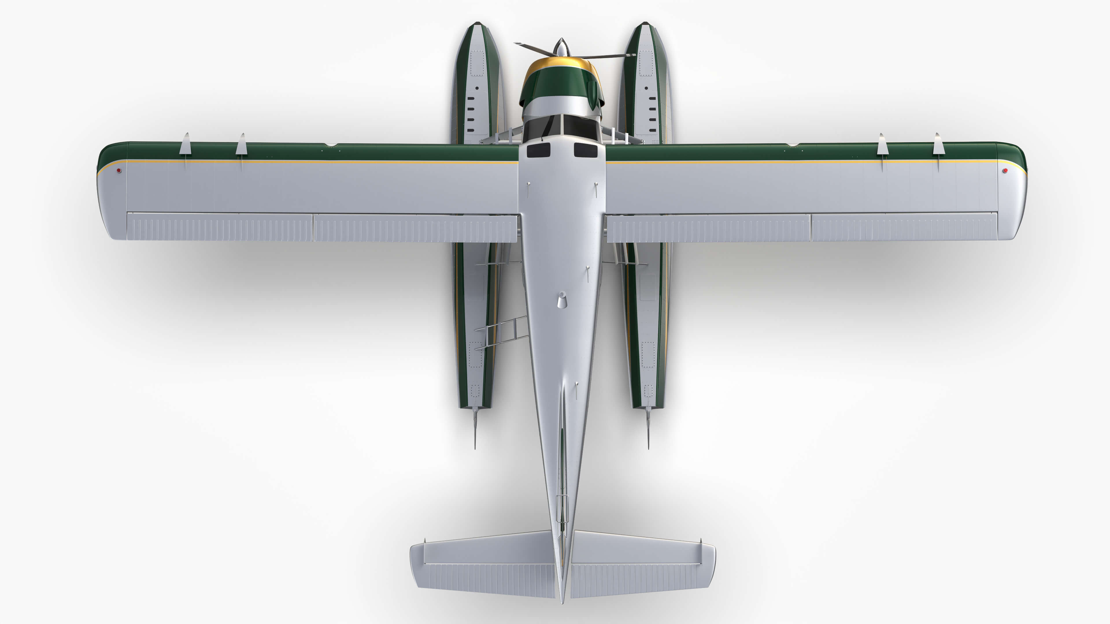 De Havilland Canada DHC-2 Beaver 3D Model by Swan3DStudios