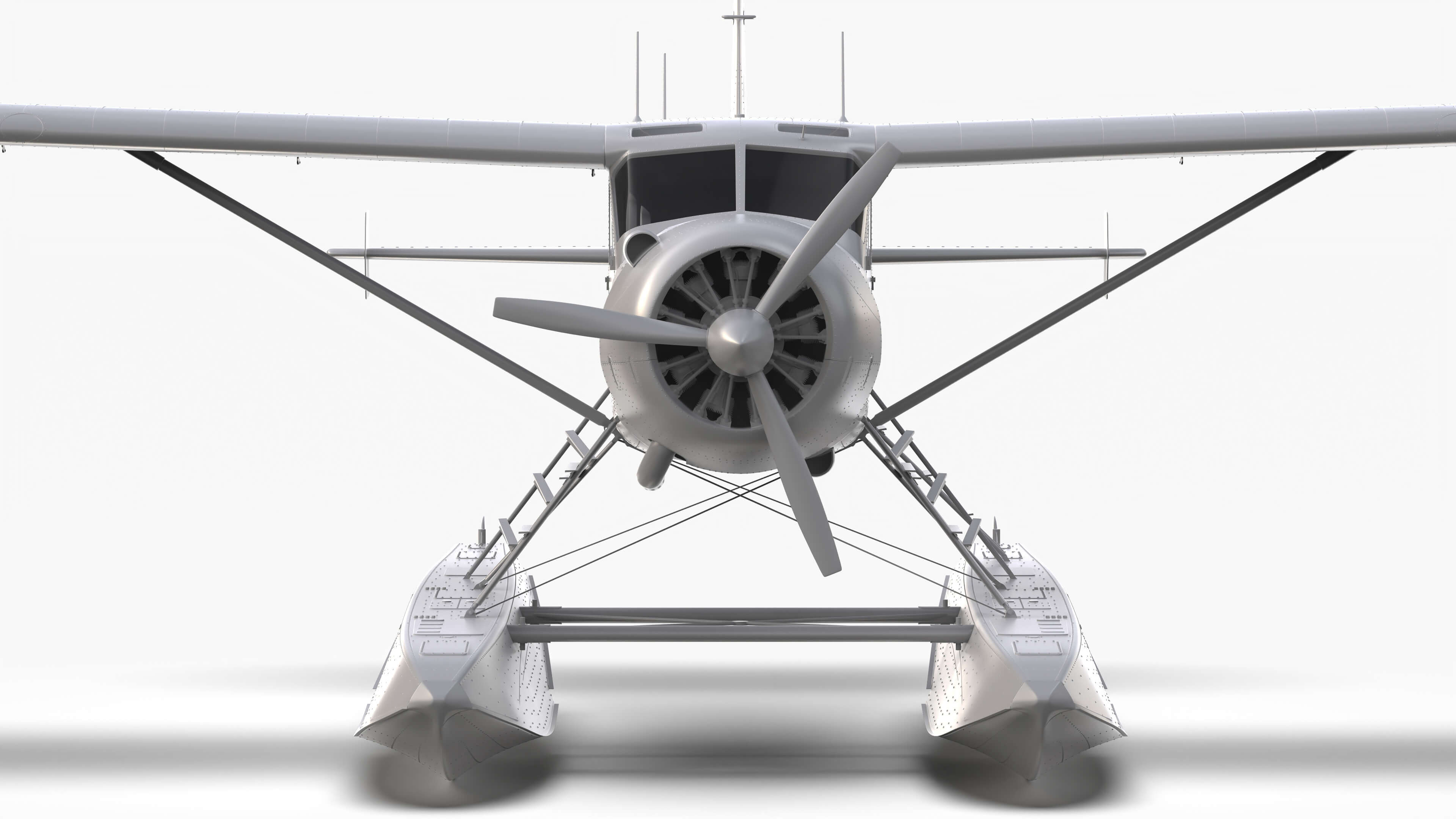 De Havilland Canada DHC-2 Beaver 3D Model by Swan3DStudios