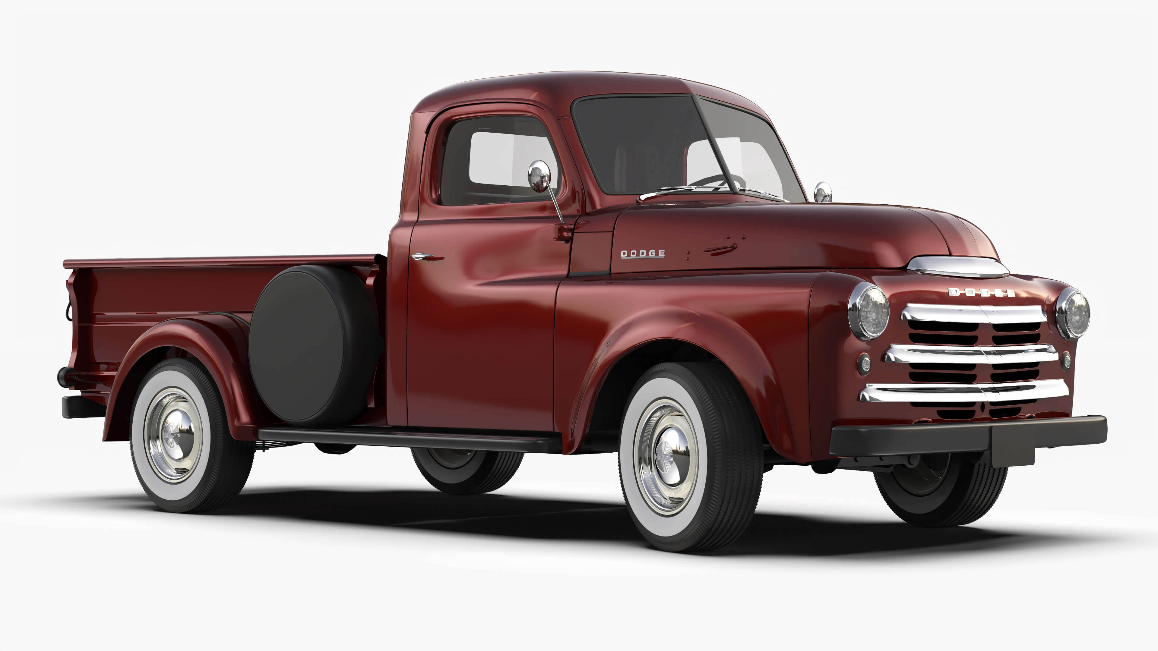 Dodge B Series 1948 - 3D Model by Swan3DStudios