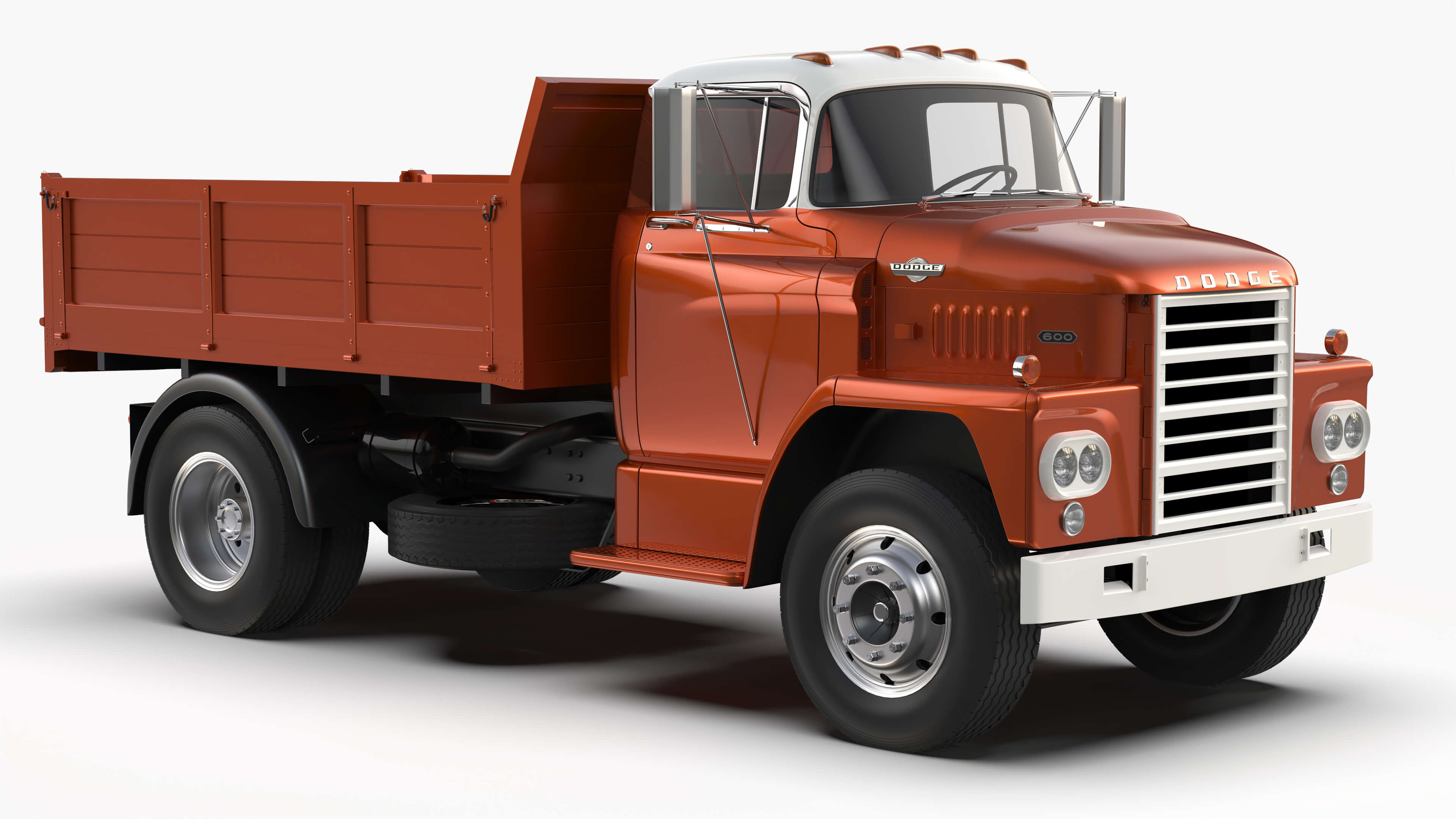 Dodge C600 1967 - 3D Model by Swan3DStudios